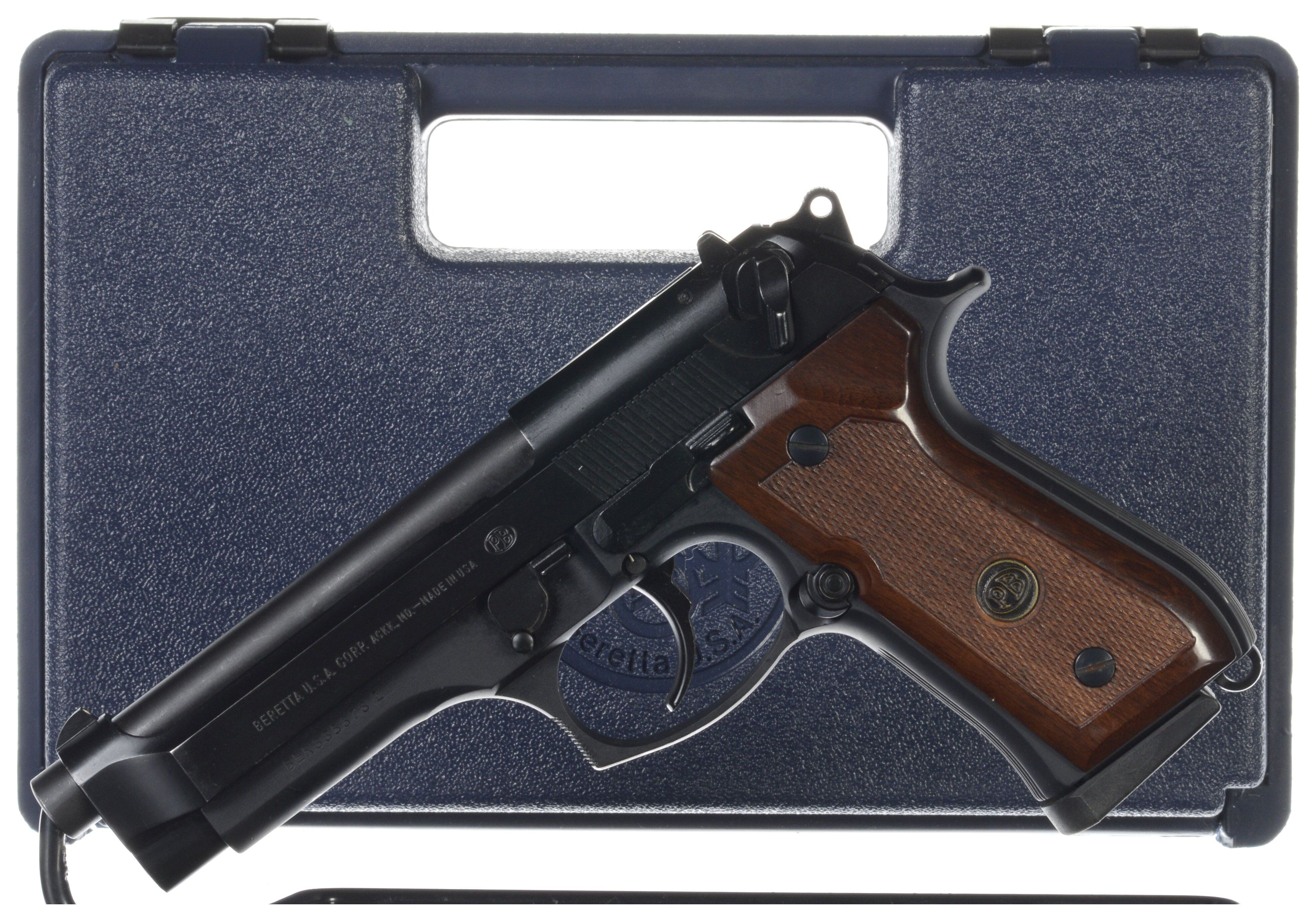 Beretta Model 92FS Semi-Automatic Pistol with Case | Rock Island Auction