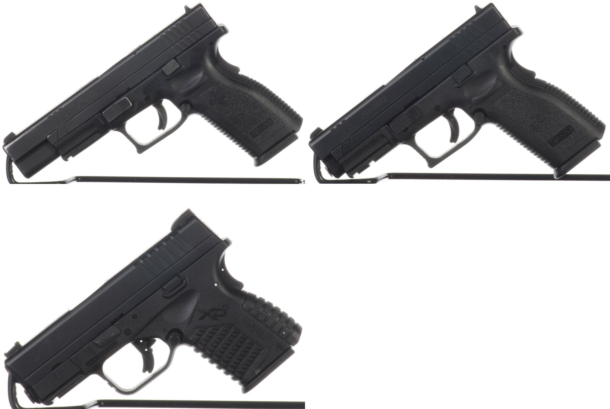 Three Springfield Armory XD Semi-Automatic Pistols | Rock Island Auction