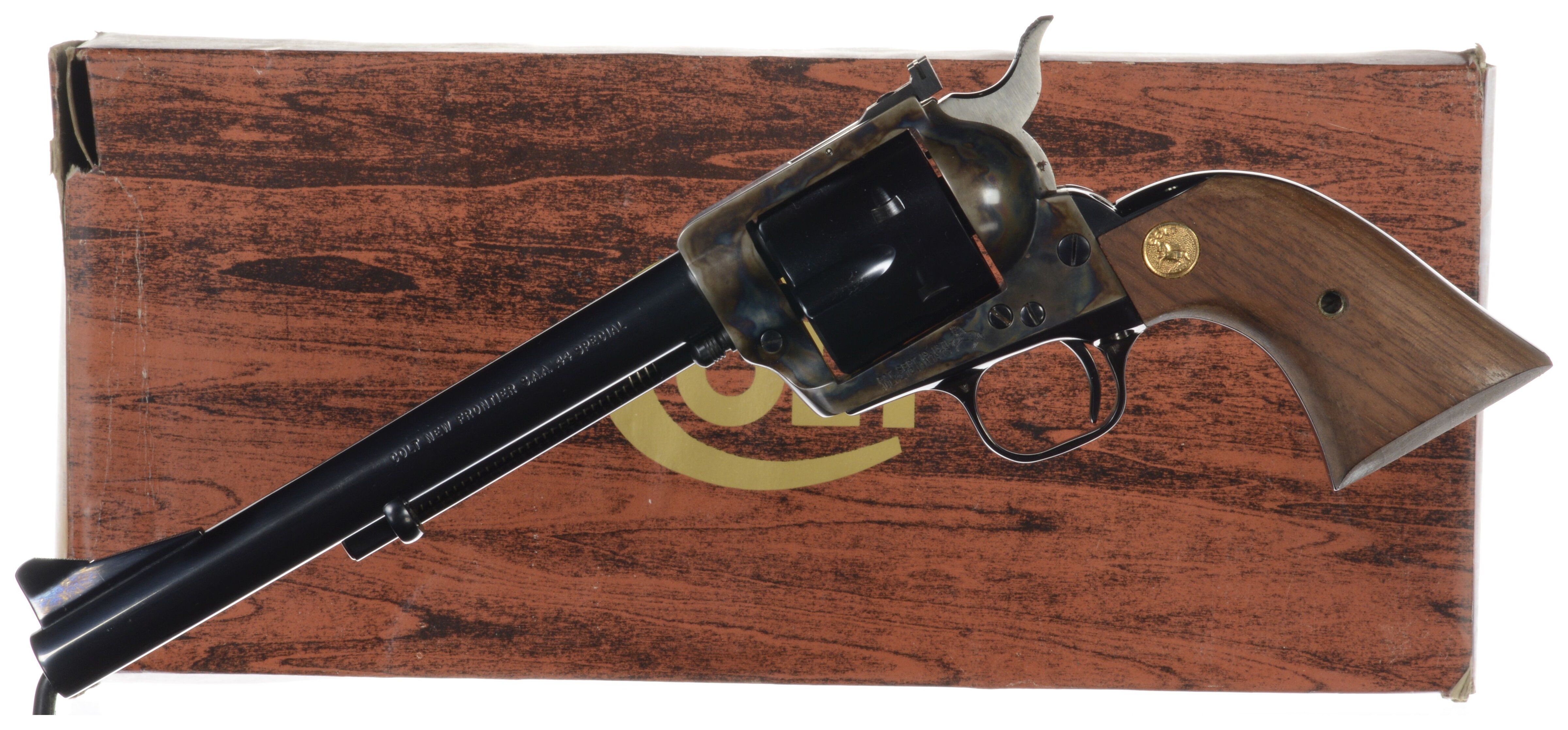Colt New Frontier Single Action Army Revolver with Box | Rock Island ...