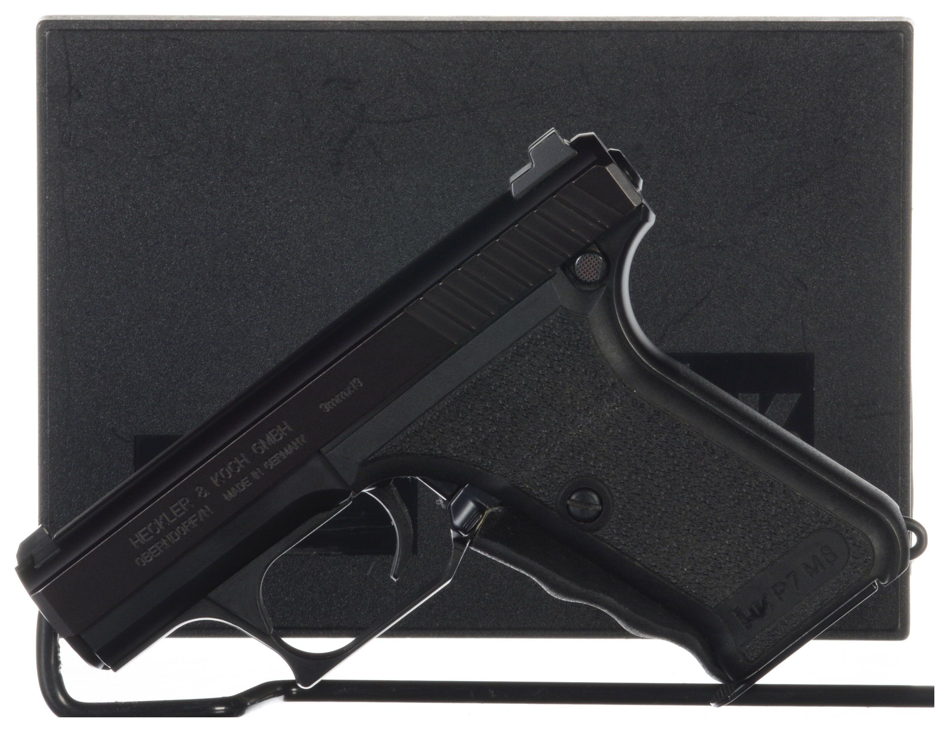 Heckler & Koch P7 M8 Semi-Automatic Pistol with Case | Rock Island Auction