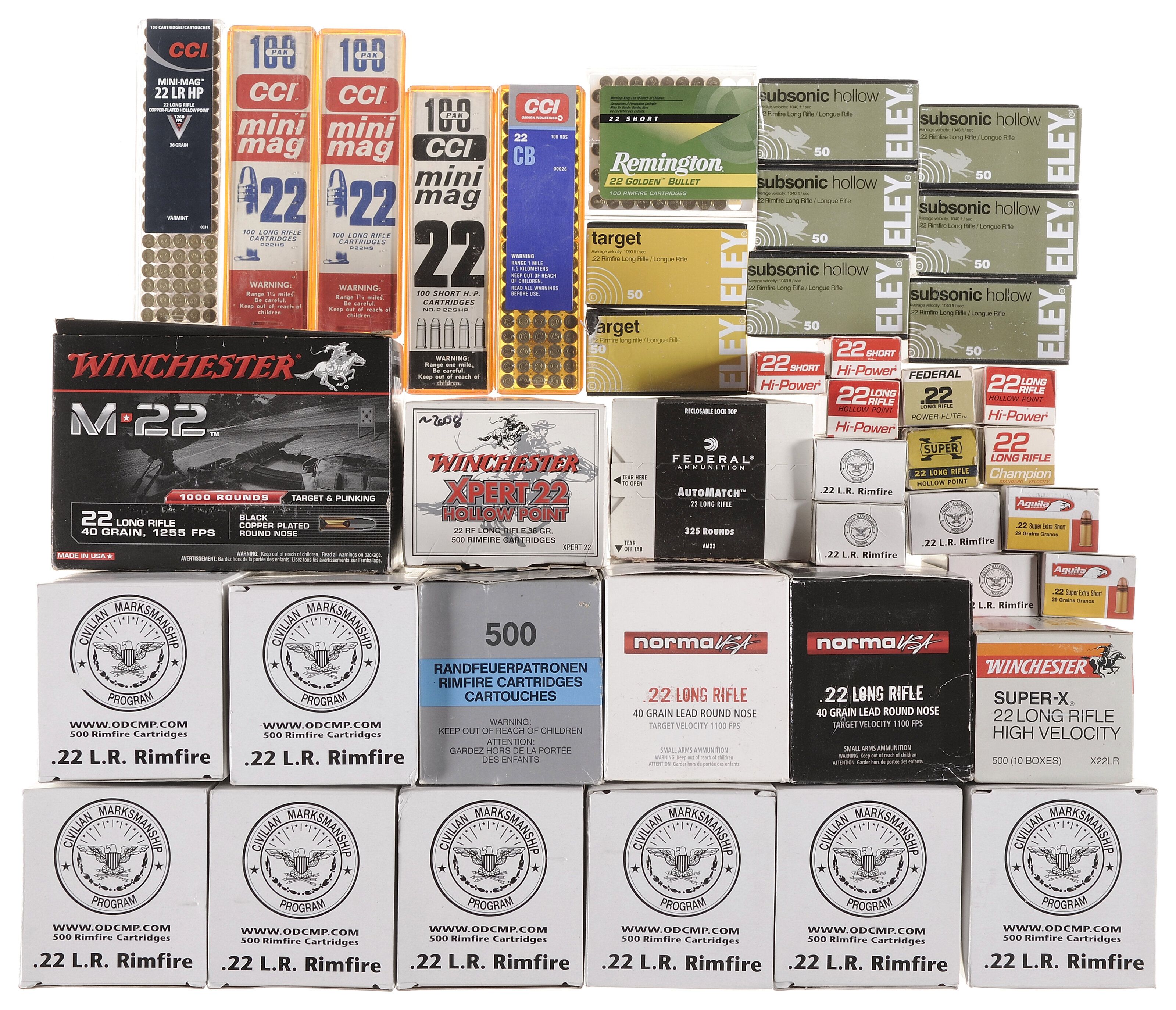 Group of .22 Caliber Ammunition | Rock Island Auction
