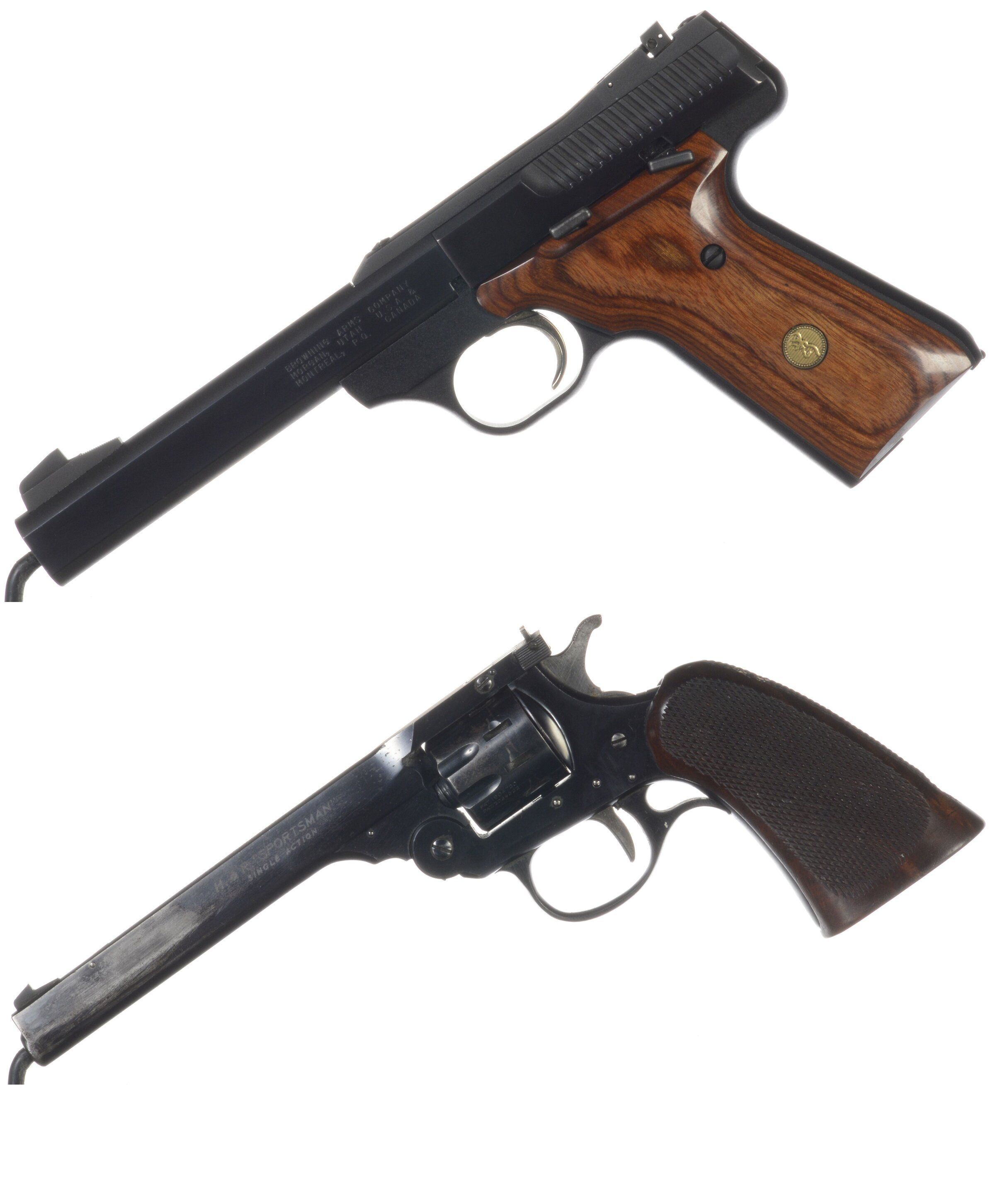 Two .22 Caliber Handguns | Rock Island Auction