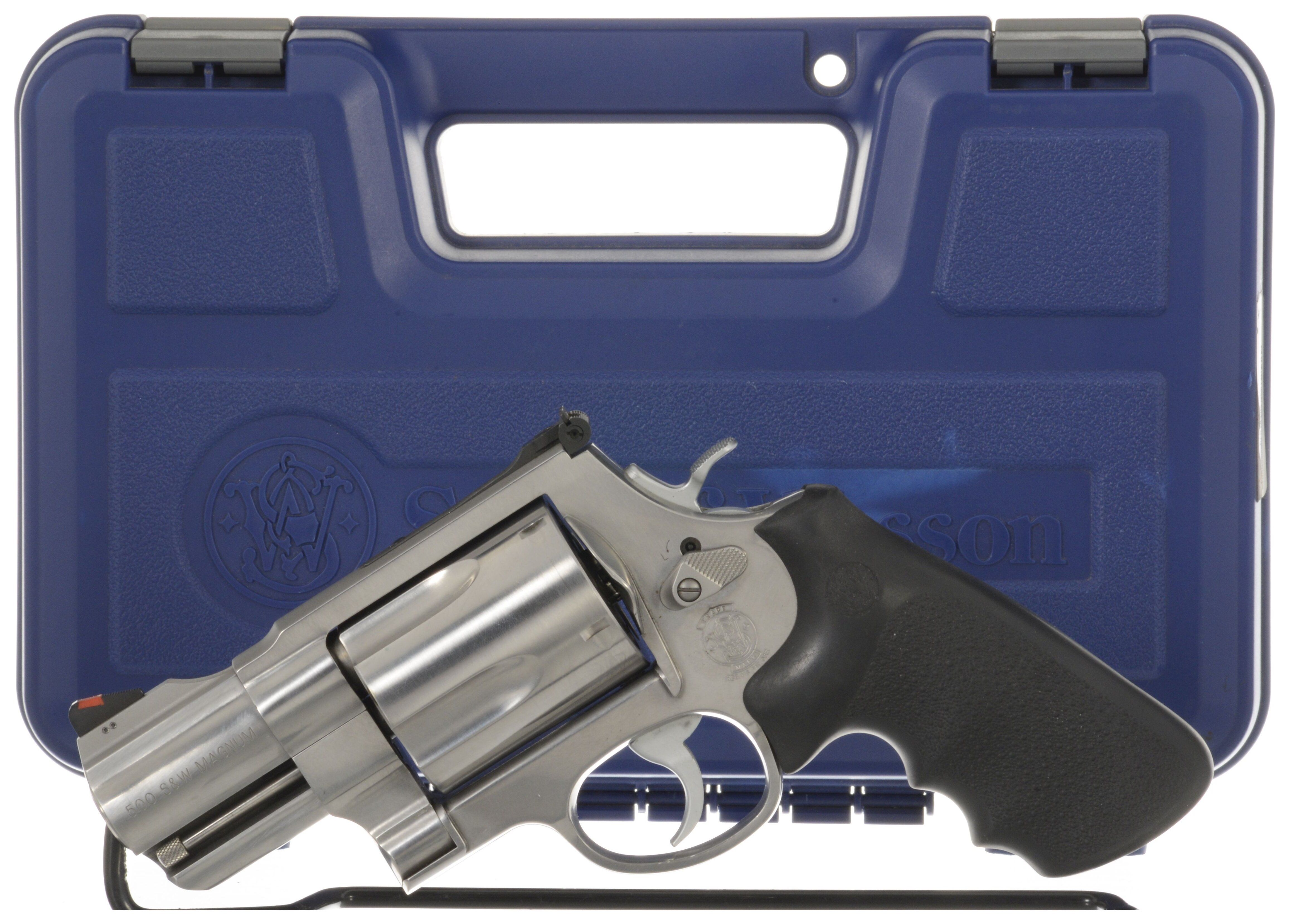 Smith & Wesson Model 500 Double Action Revolver with Case | Rock Island ...