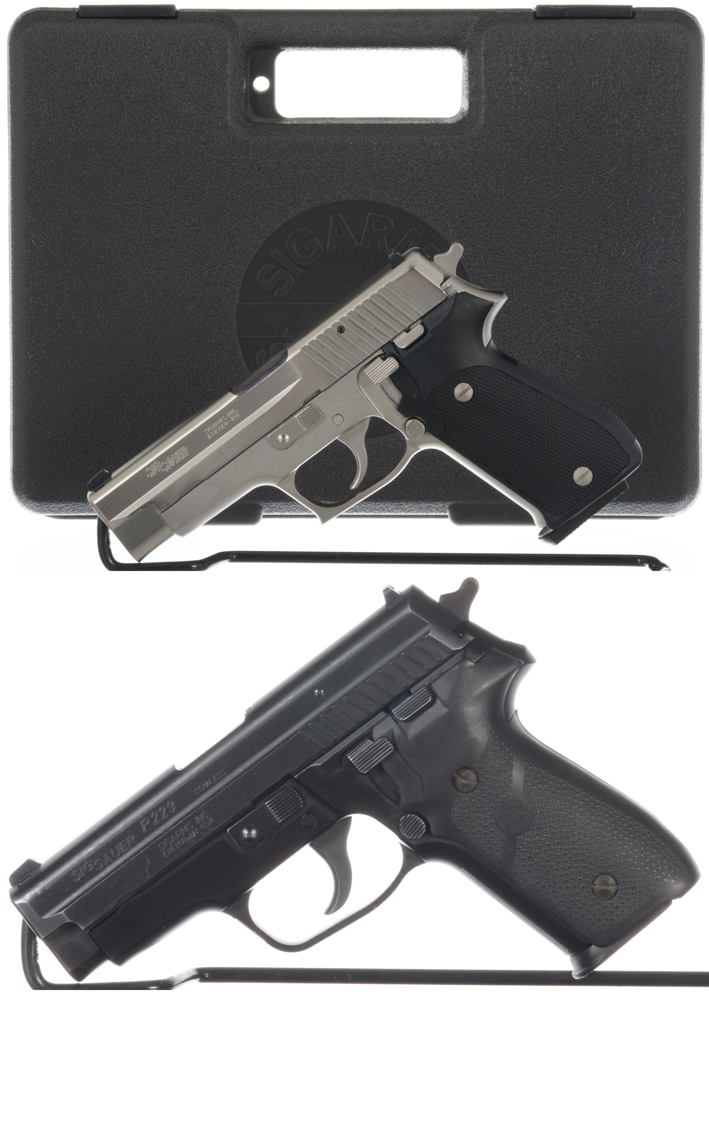 Two Sig Sauer Semi-Automatic Pistols | Rock Island Auction