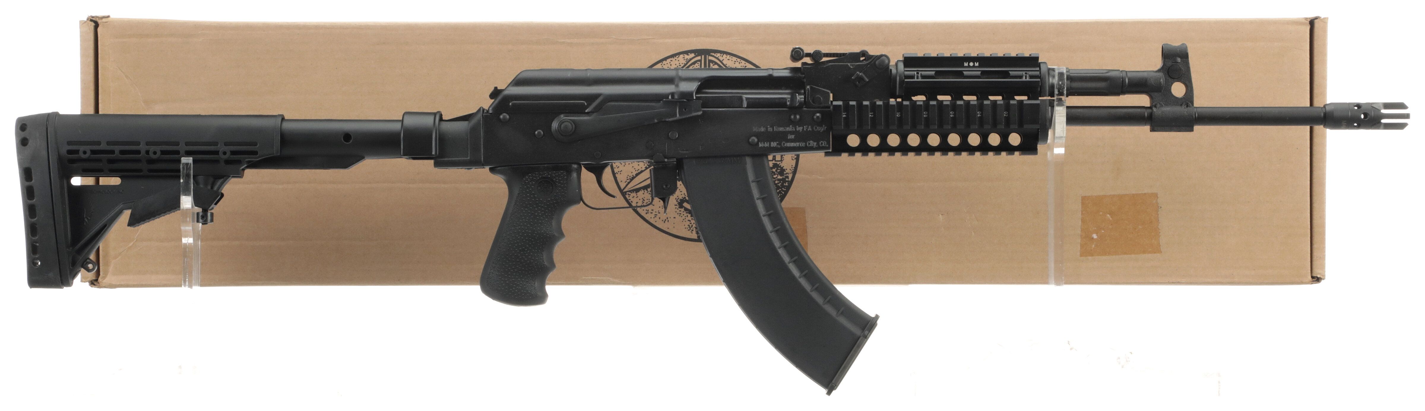 Romanian Cugir M10-762 Semi-Automatic Rifle with Box | Rock Island Auction