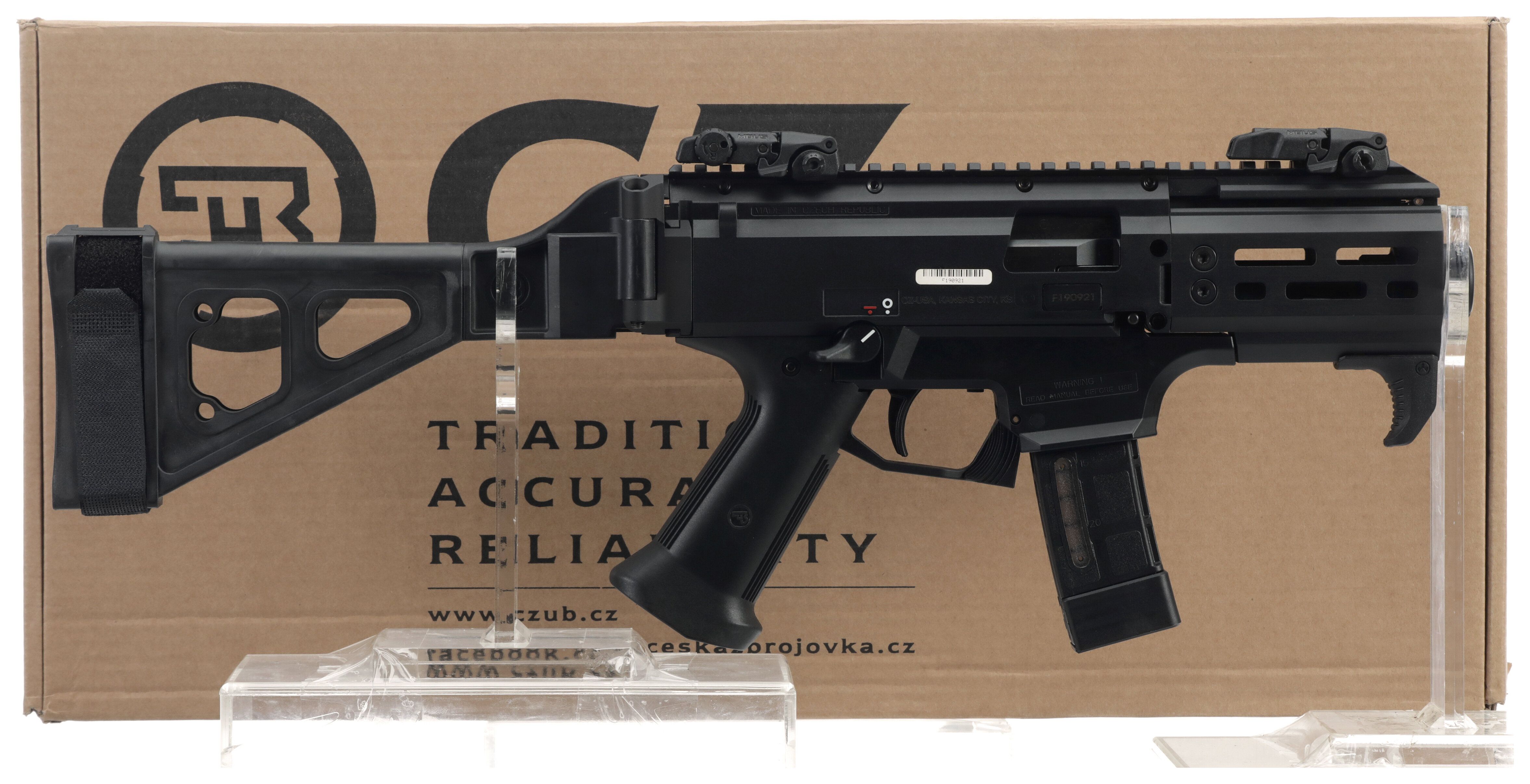 CZ Scorpion Evo 3 S2 Micro Semi-Automatic Pistol with Box | Rock Island ...