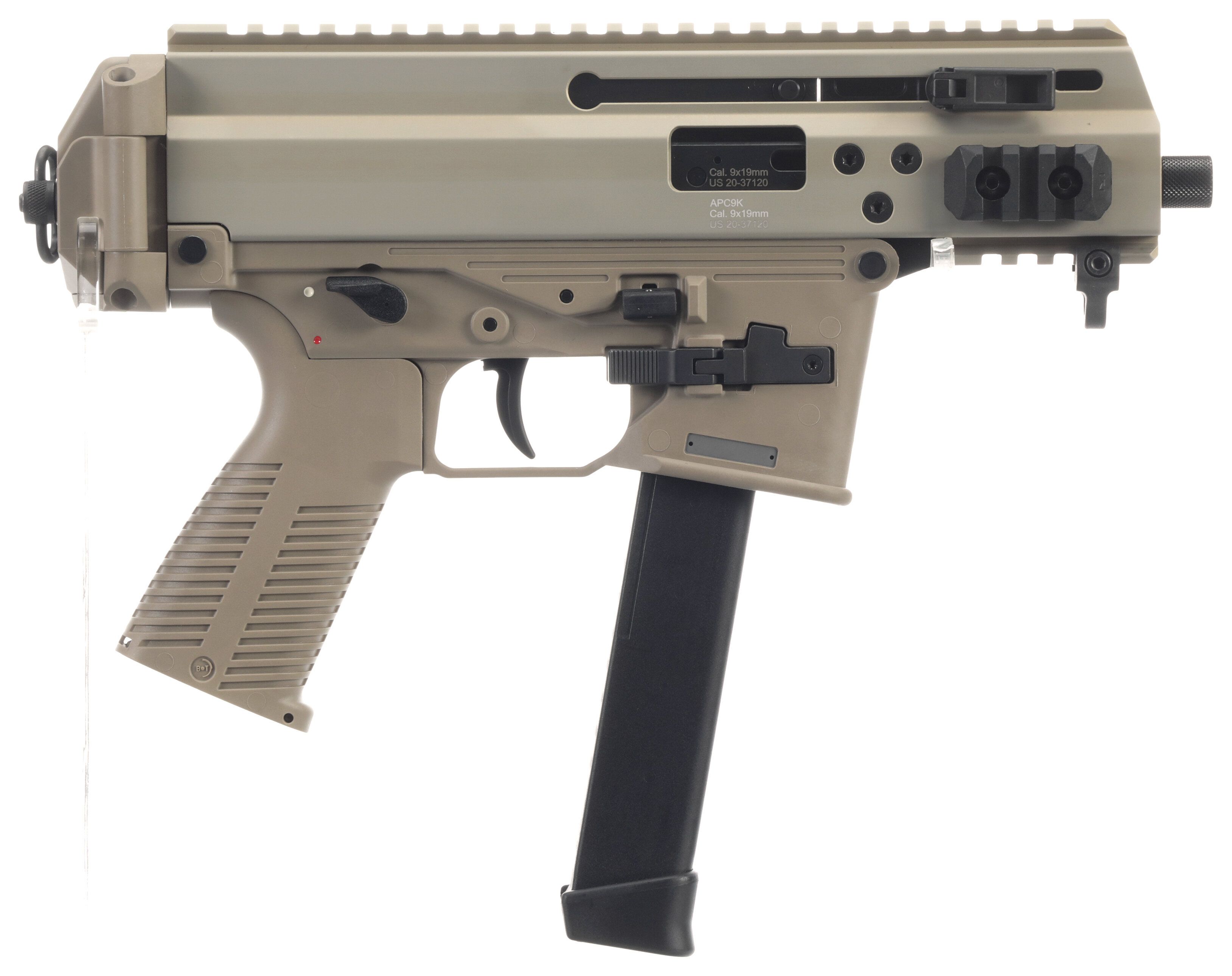 Swiss B&T Model APC9K Pro Semi-Automatic Pistol with Case | Rock Island ...