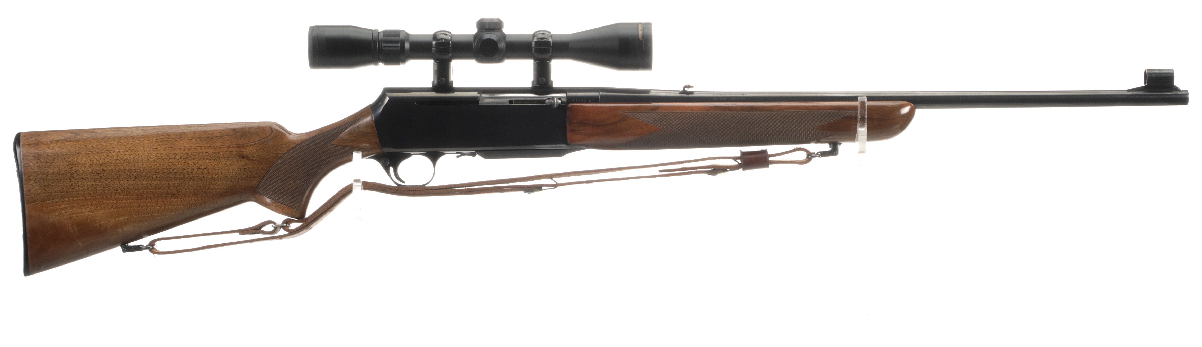 Belgian Browning Bar Semi-Automatic Rifle with Scope | Rock Island Auction