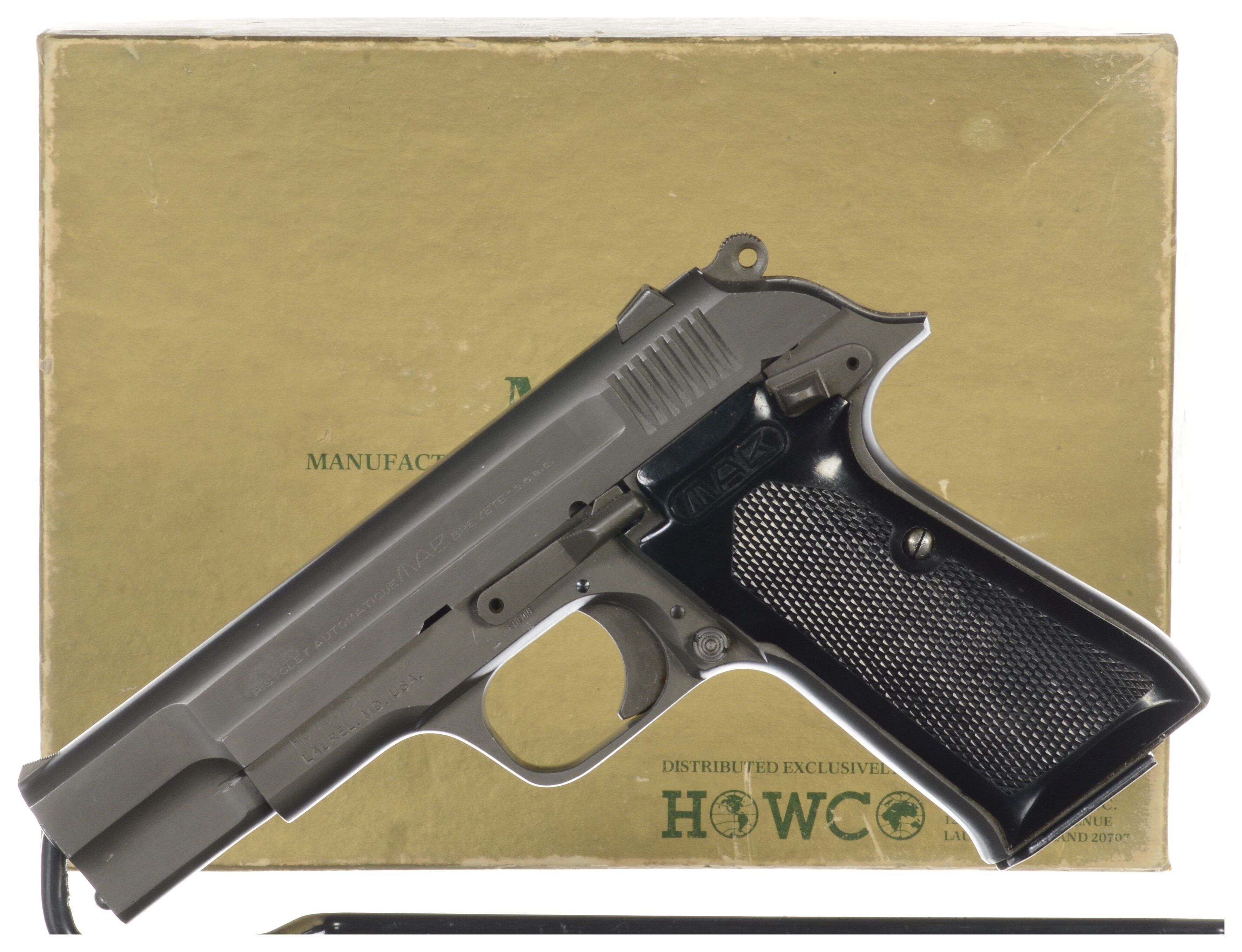 M.A.B. P-15 Semi-Automatic Pistol with Box | Rock Island Auction