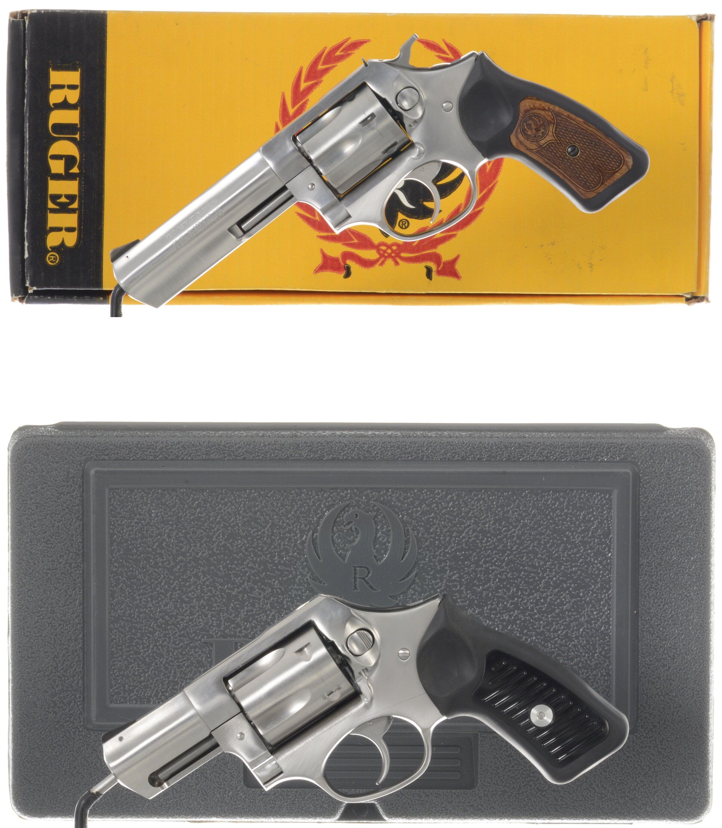Two Ruger SP101 Double Action Revolvers | Rock Island Auction