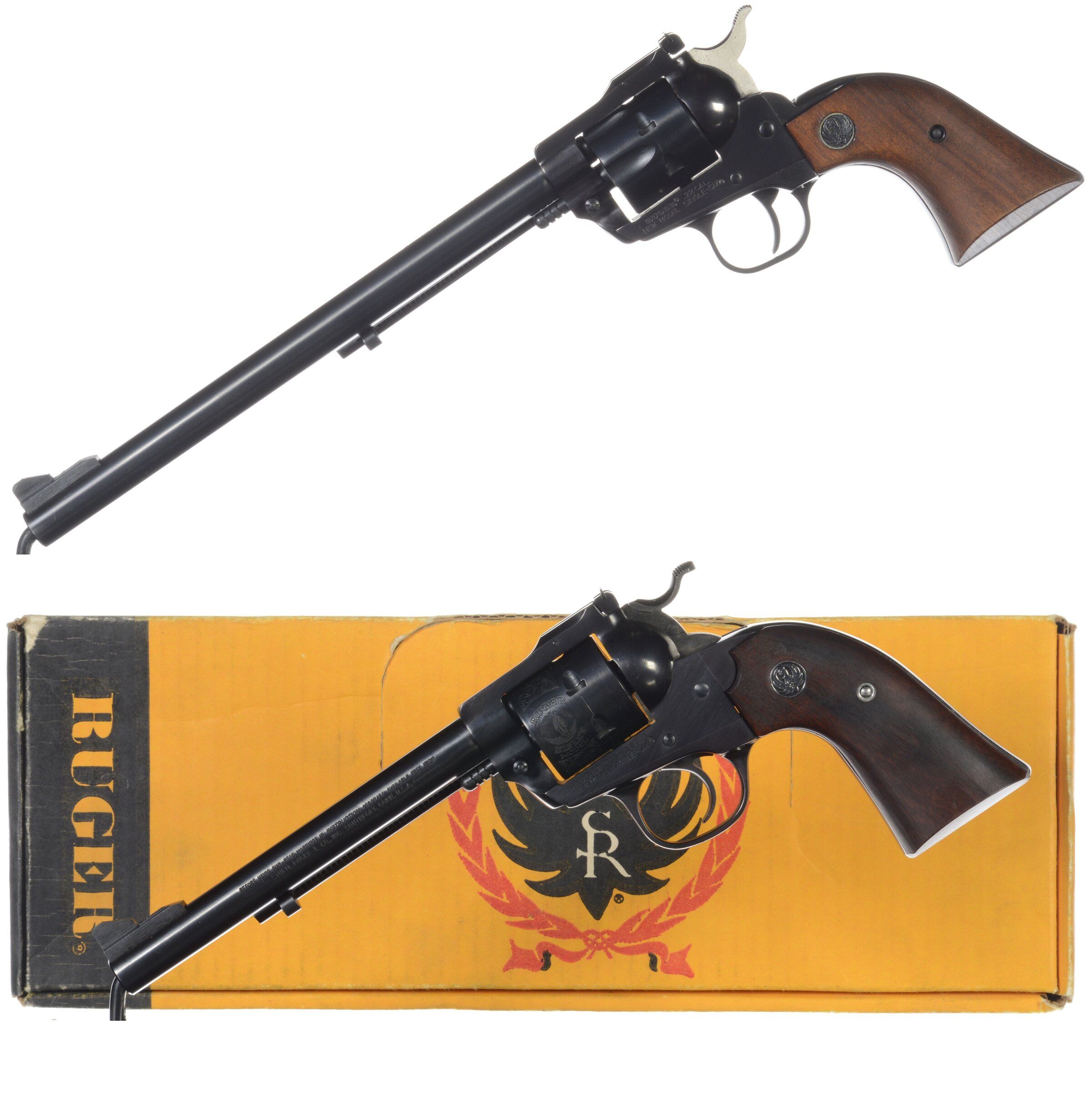 Two Ruger Single Action Revolvers with Boxes | Rock Island Auction