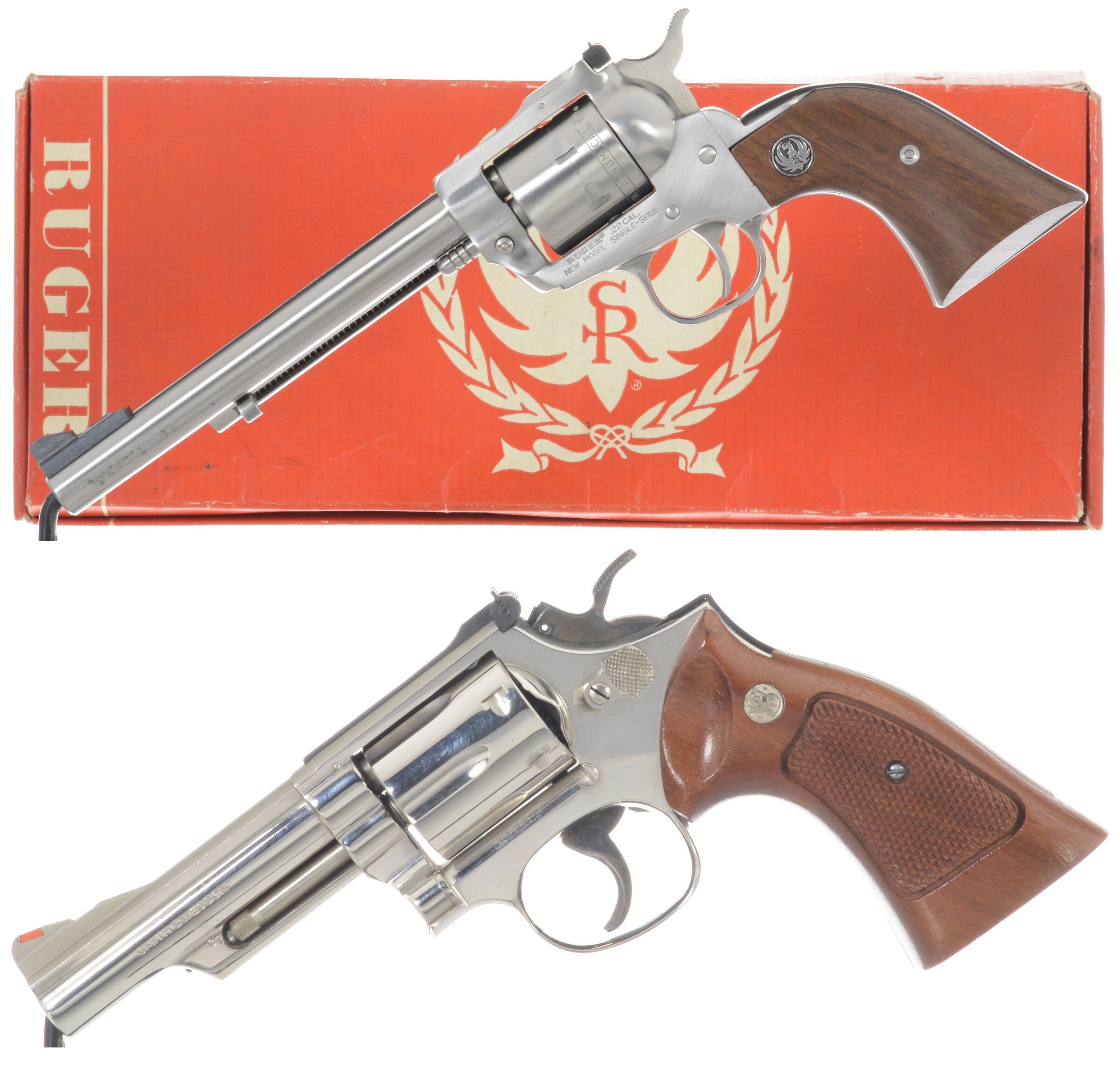 Two Revolvers | Rock Island Auction