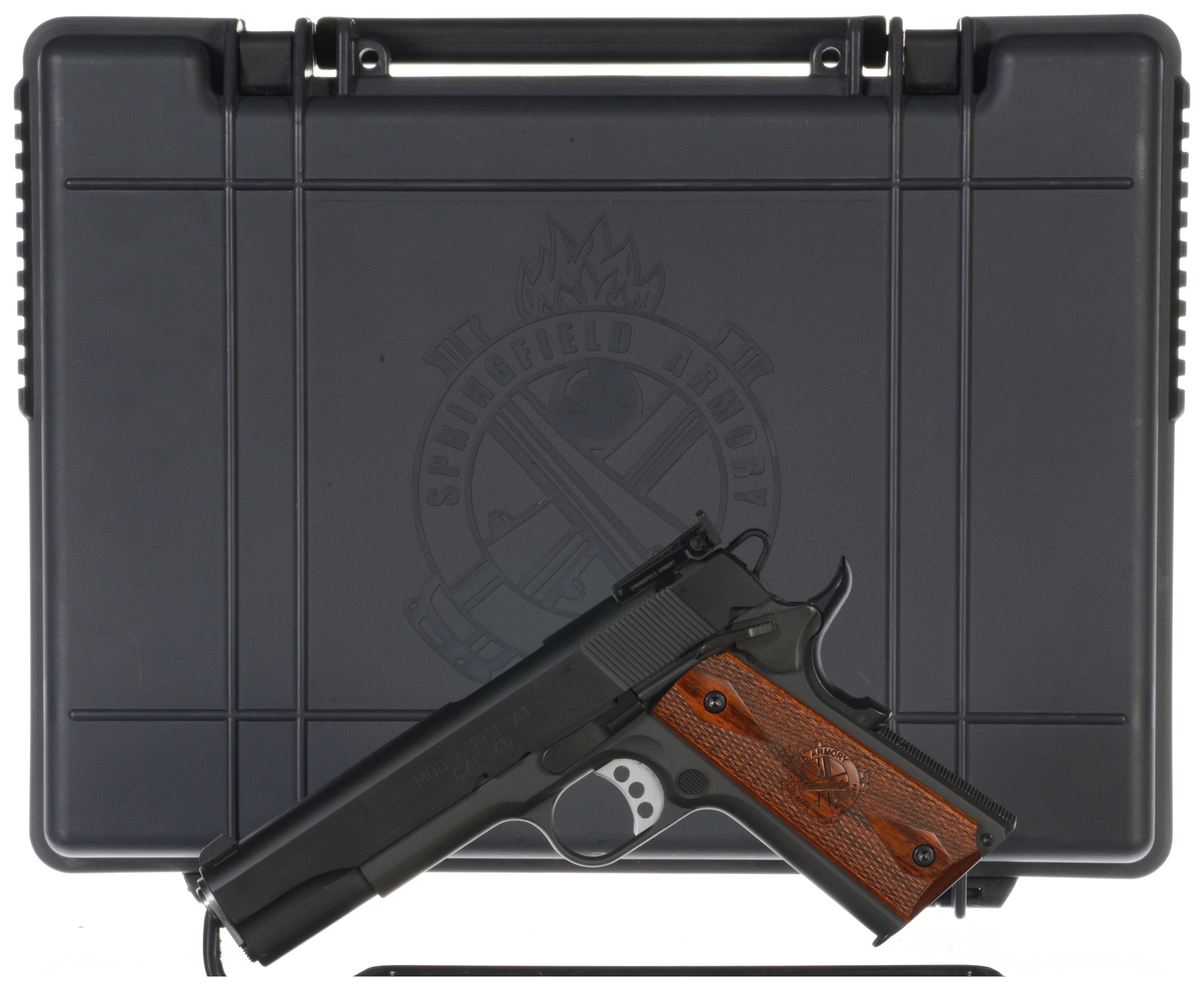 Springfield Armory Inc. 1911A1 Range Officer Pistol with Case | Rock ...