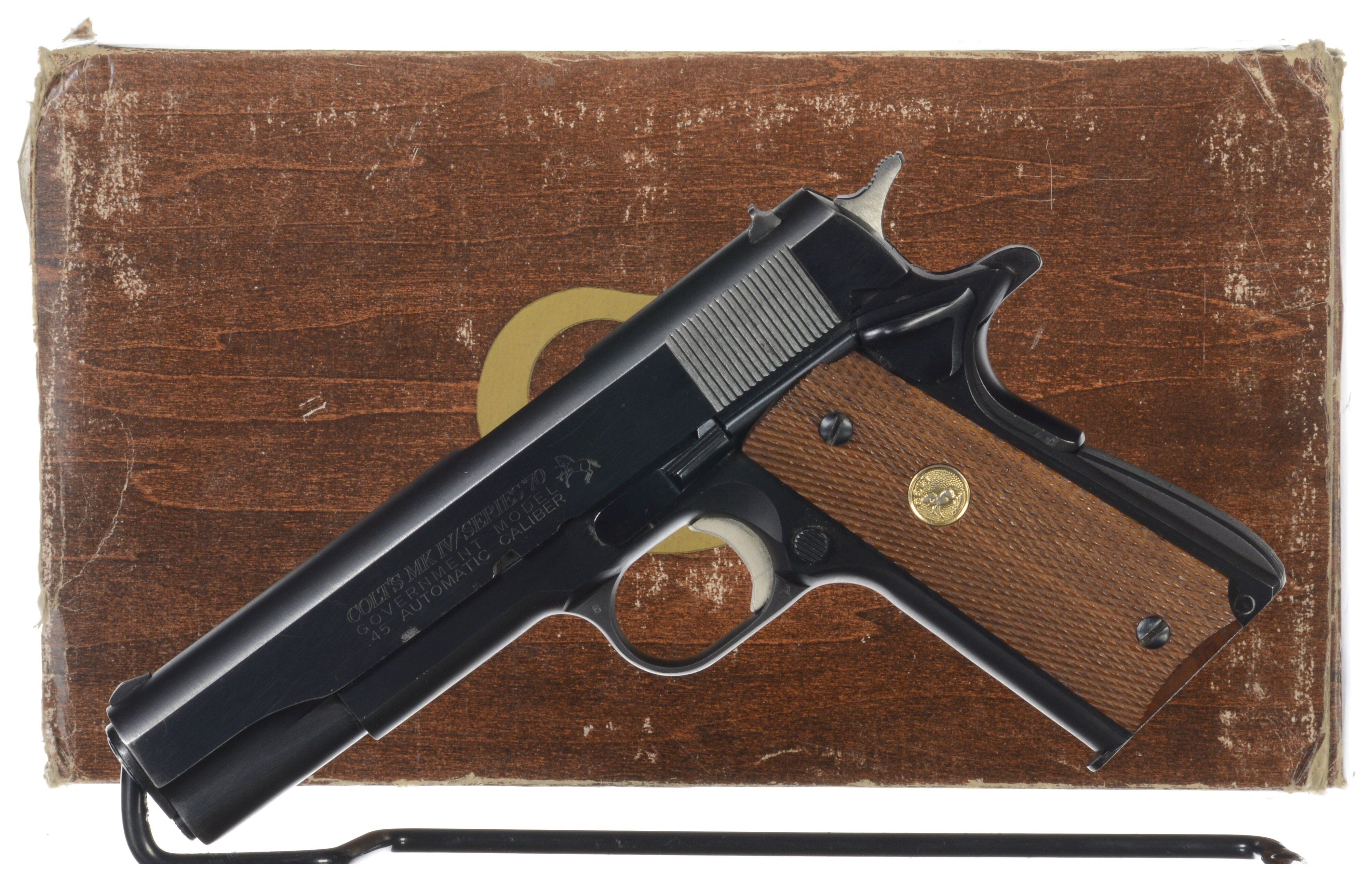 Colt MK IV Series 70 Government Model Semi-Automatic Pistol | Rock ...