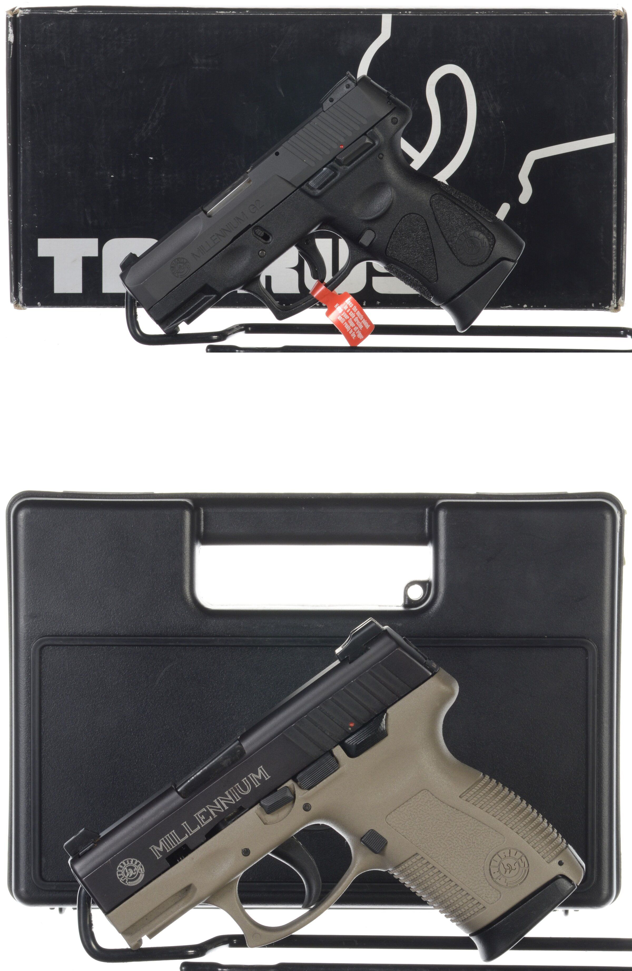 Two Taurus Semi-Automatic Pistols | Rock Island Auction