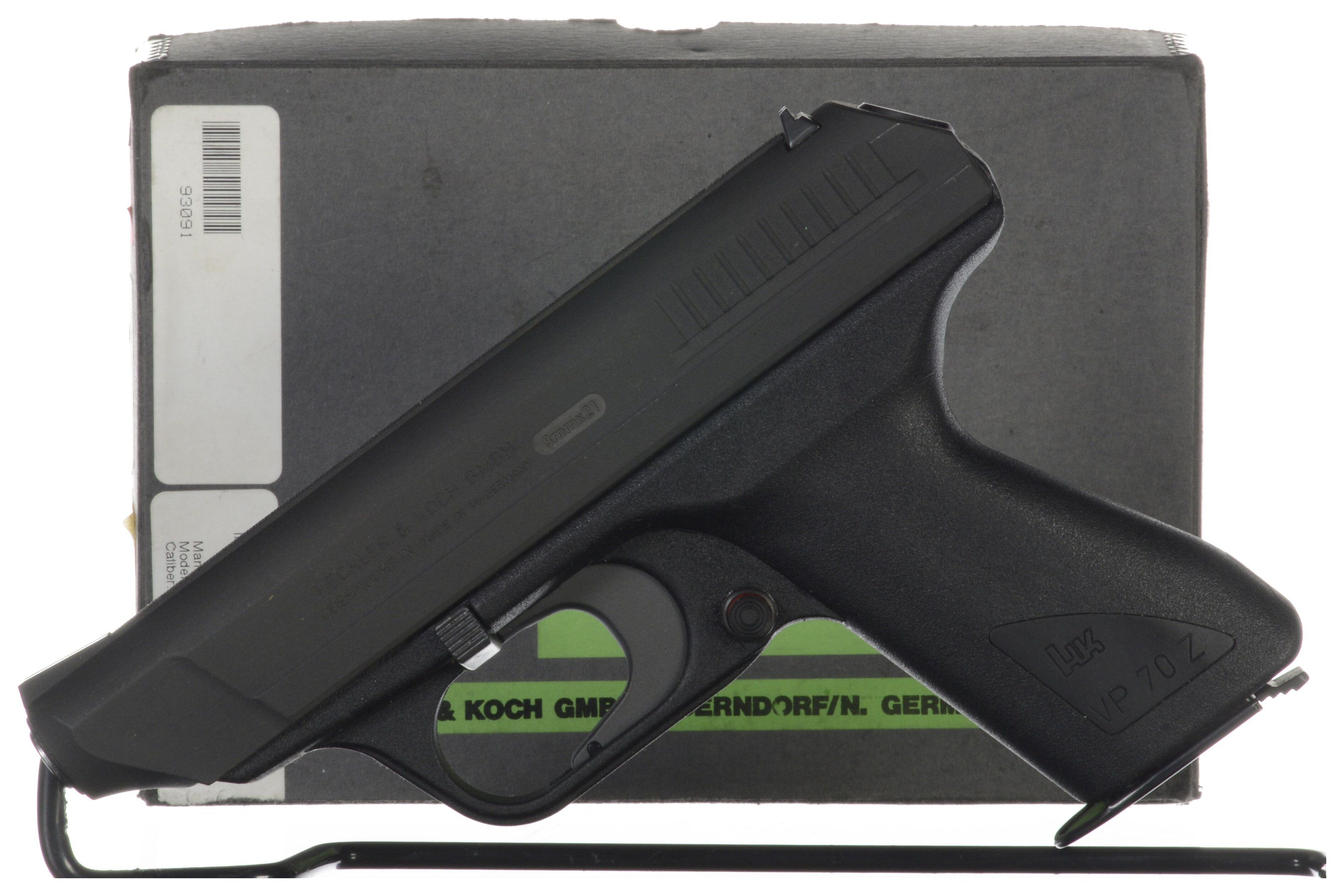 Heckler & Koch VP 70 Z Semi-Automatic Pistol with Box | Rock Island Auction
