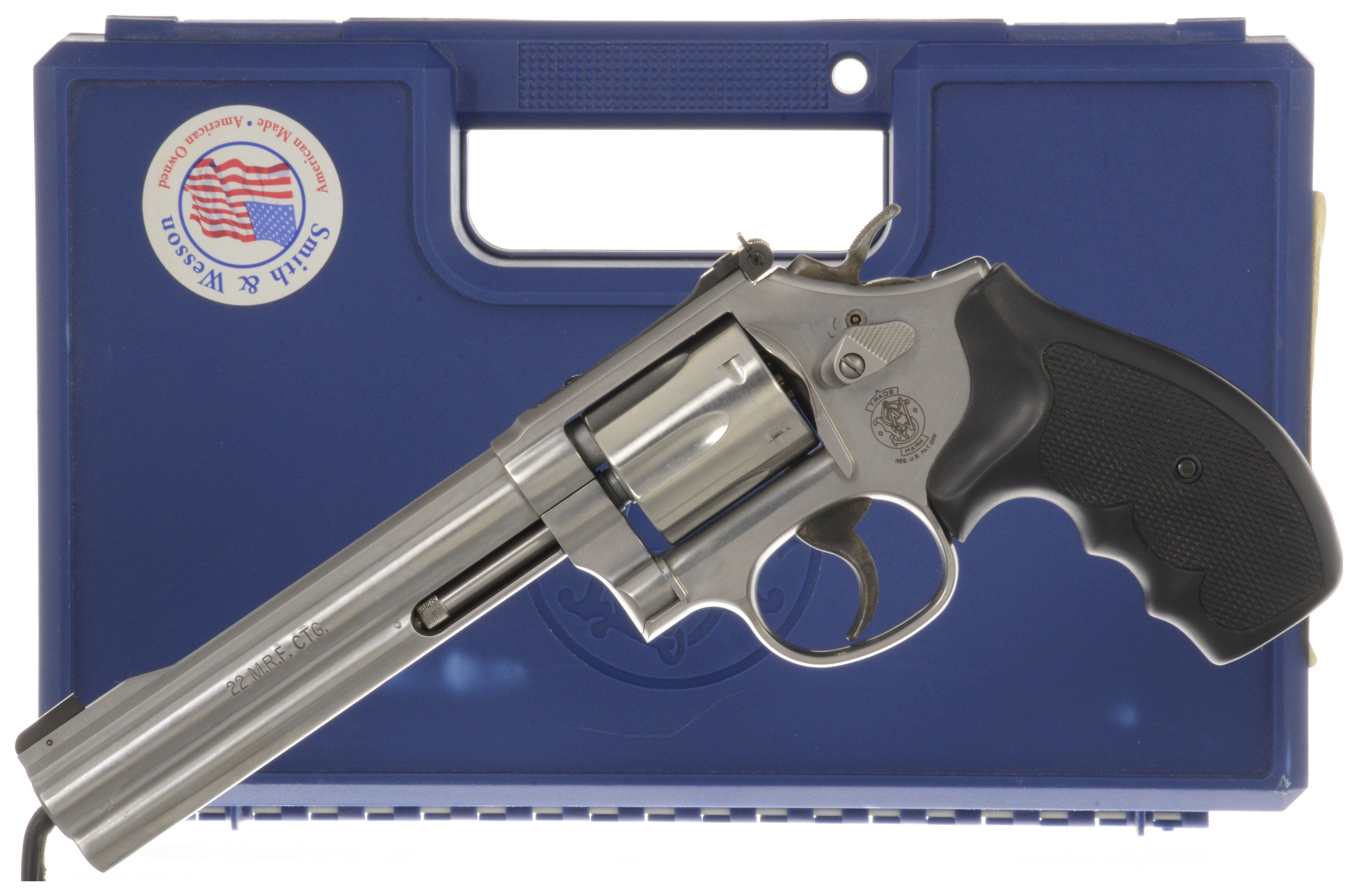 Smith & Wesson Model 648-2 Double Action Revolver with Case | Rock ...