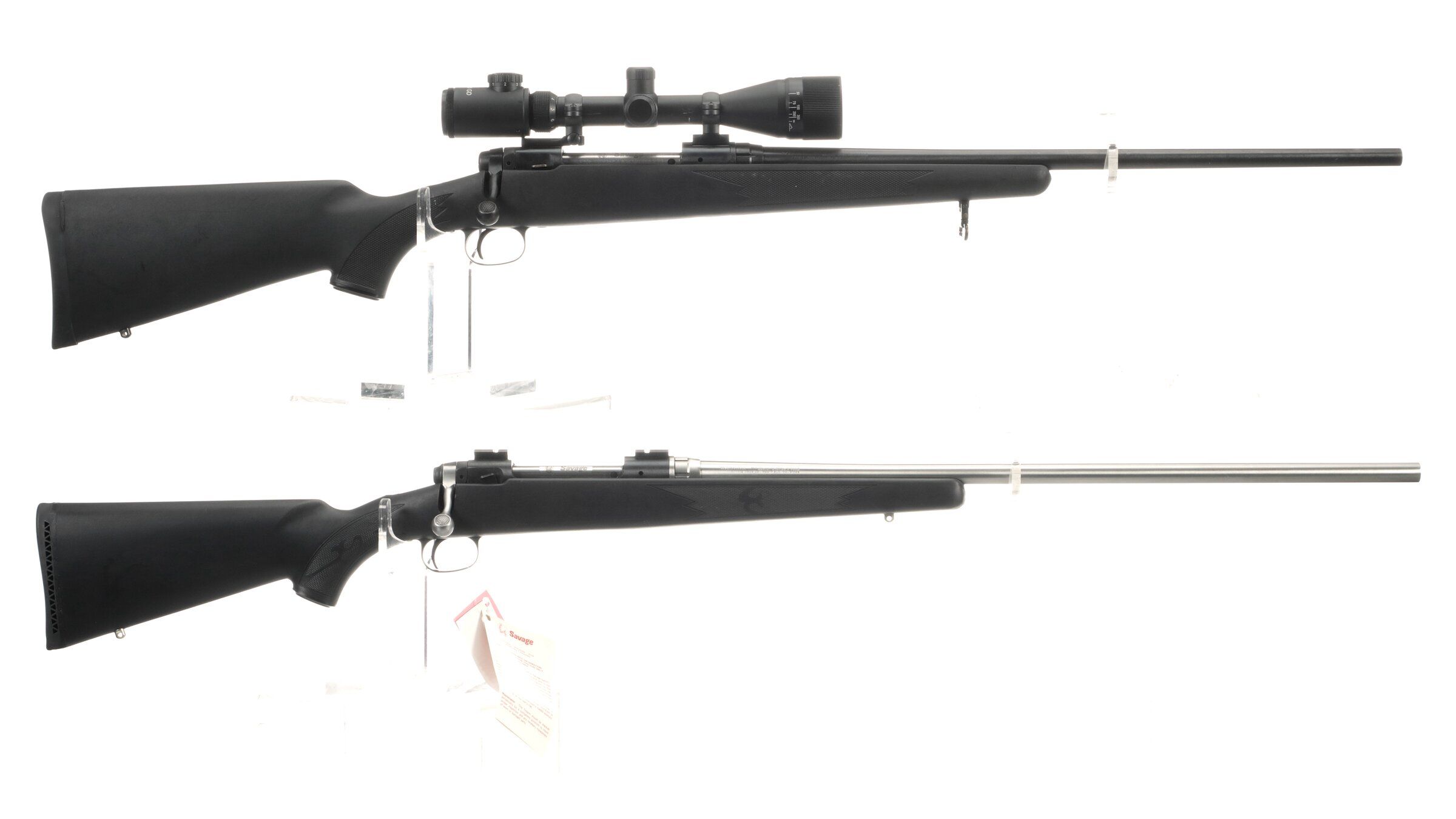 Two Savage Bolt Action Rifles | Rock Island Auction