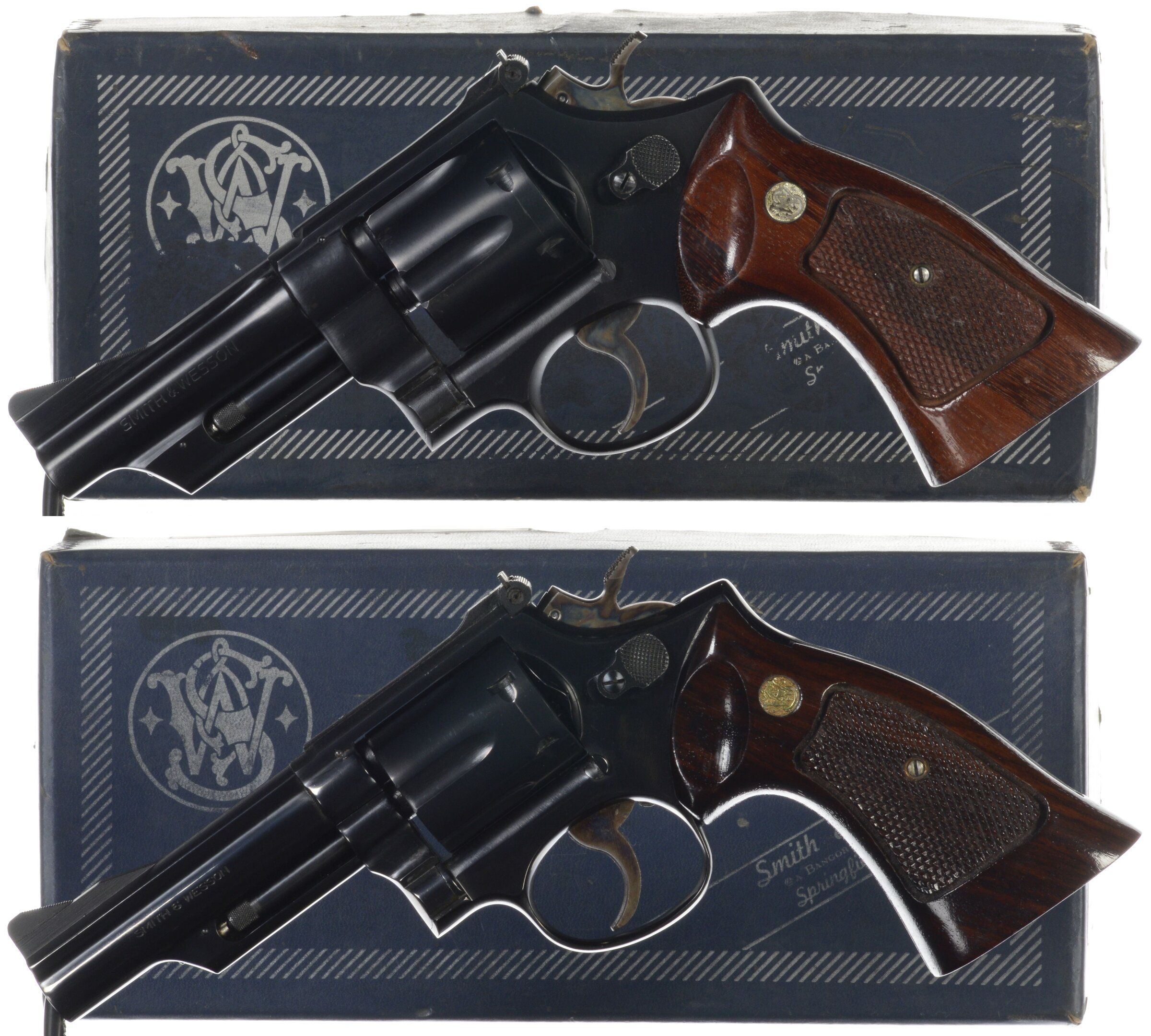 Two Smith & Wesson Double Action Revolvers with Boxes | Rock Island Auction