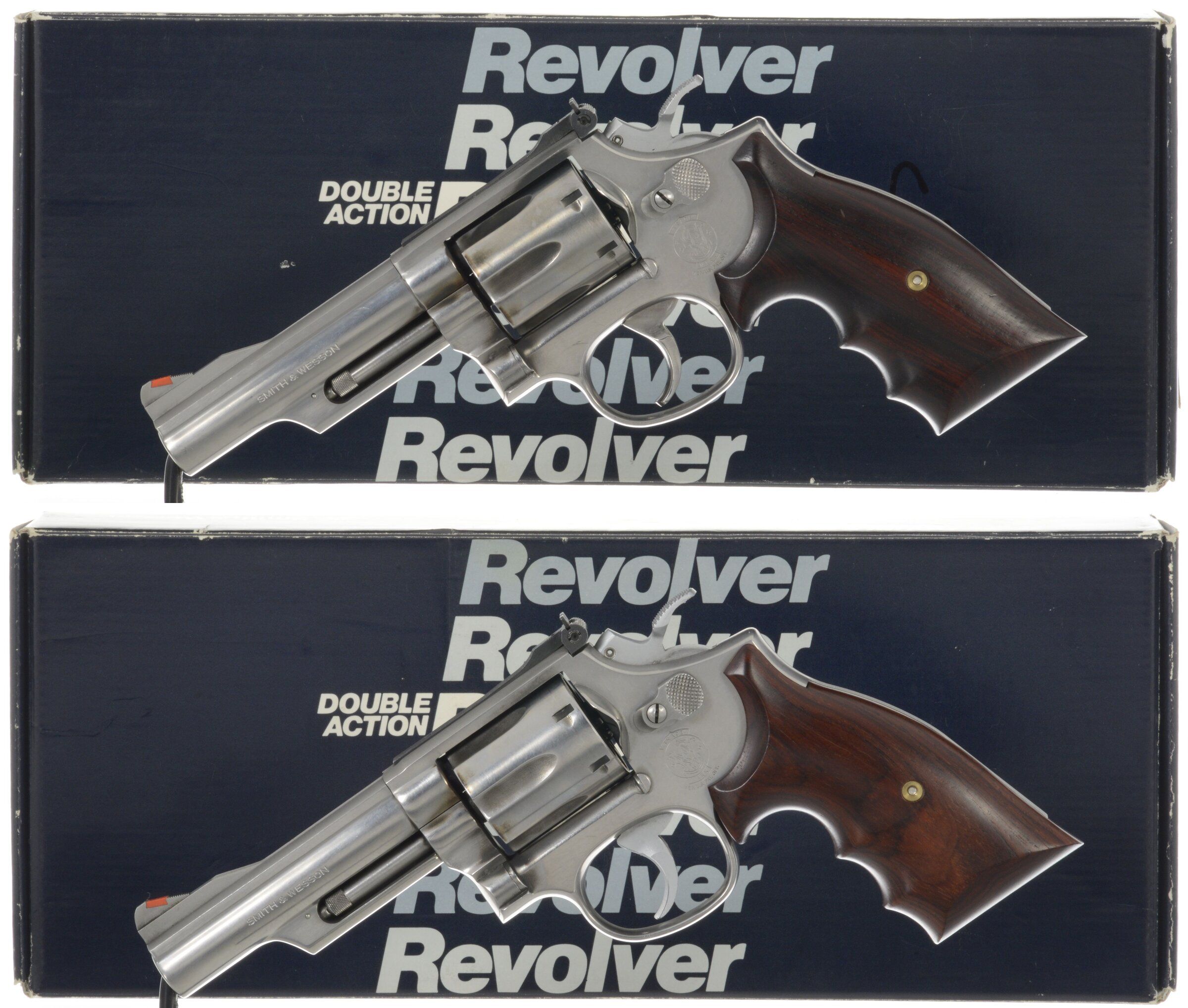 Two Smith & Wesson Double Action Revolvers with Boxes | Rock Island Auction