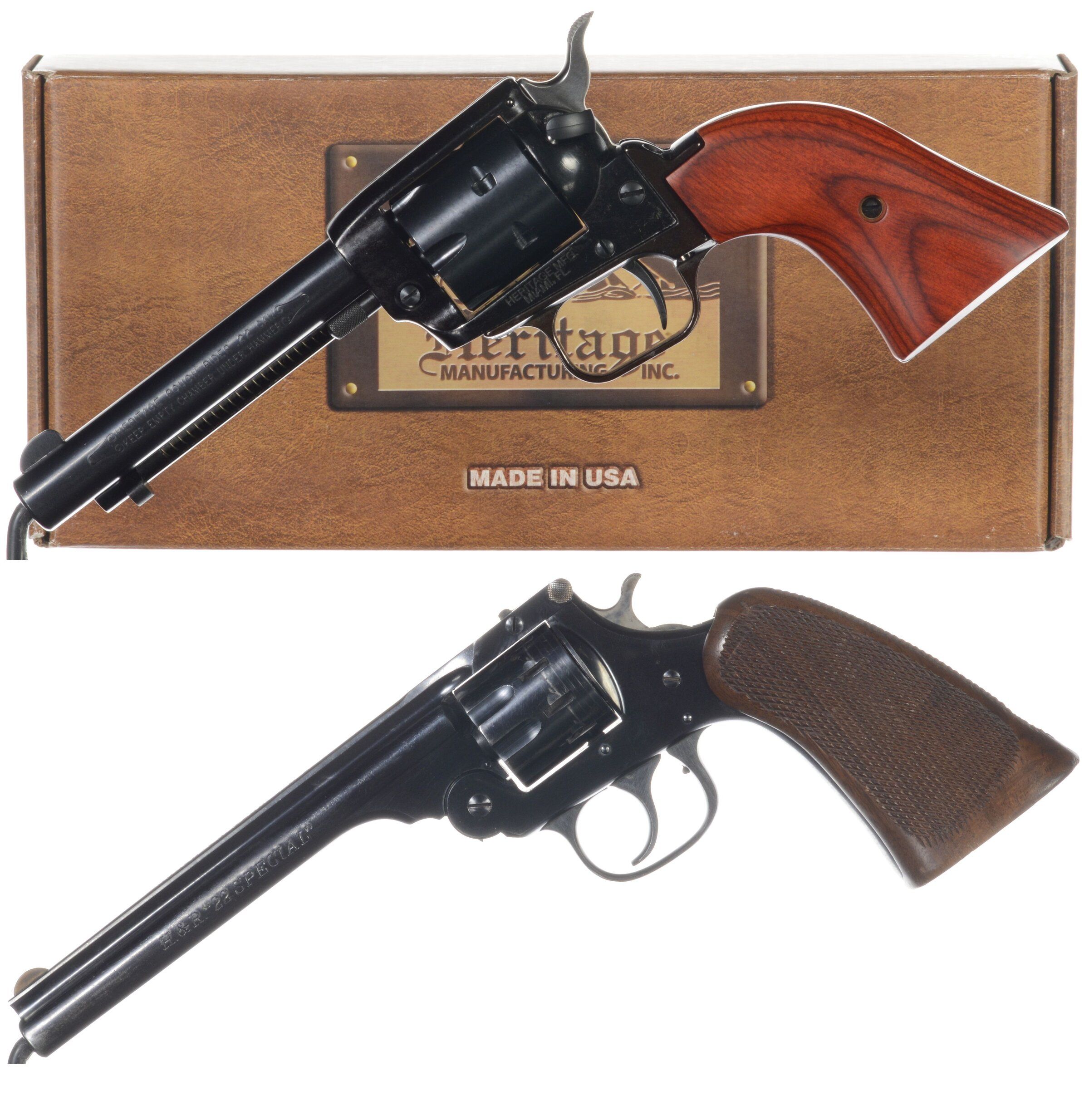 Two .22 Caliber Revolvers | Rock Island Auction