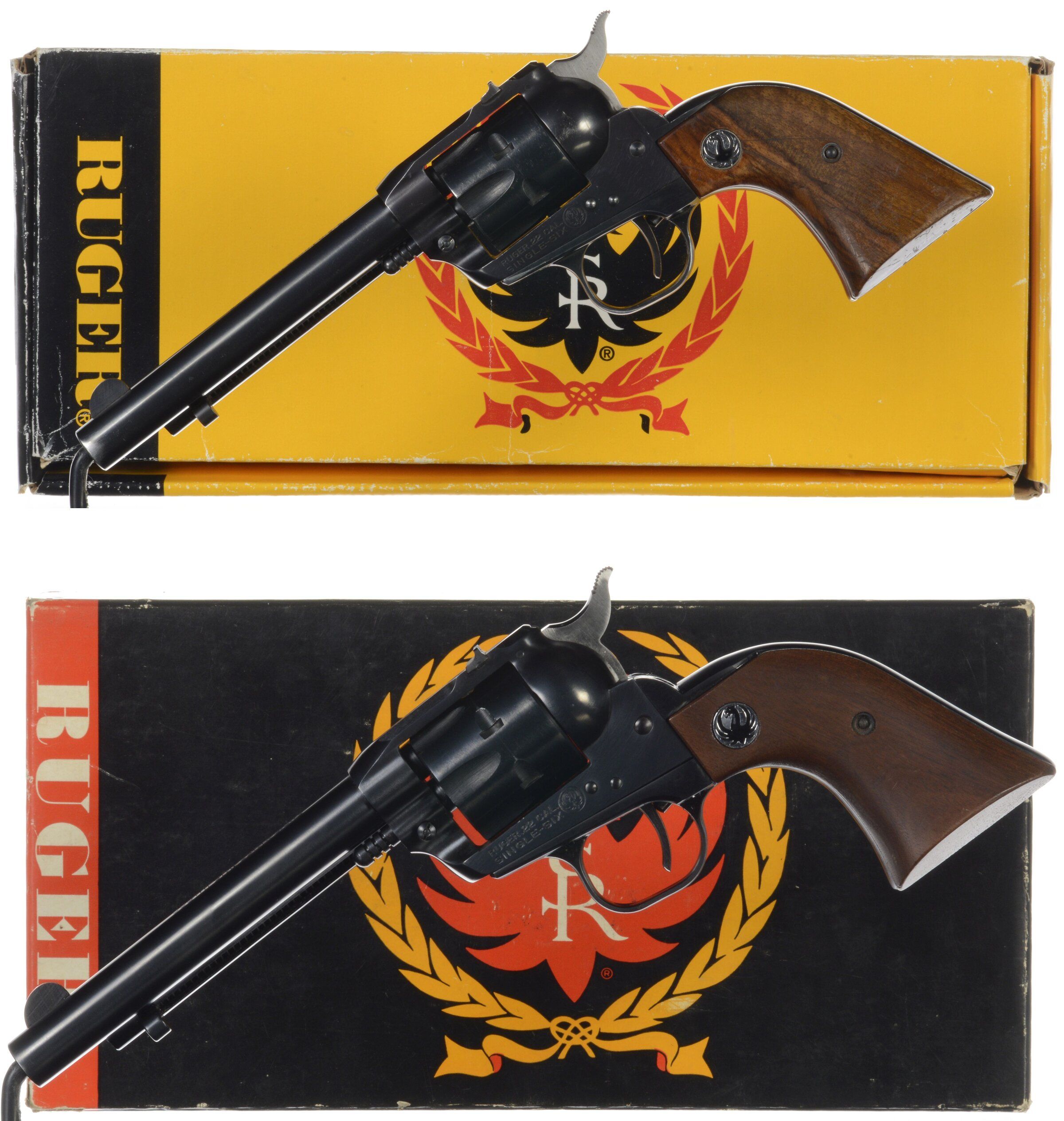 Two Ruger Single-Six Revolvers with Boxes | Rock Island Auction