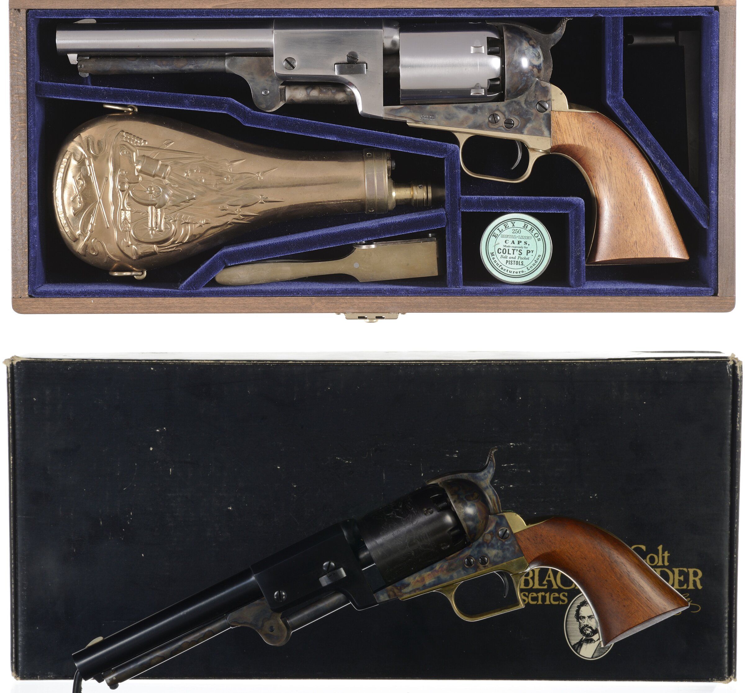 Two Colt Blackpowder Series Dragoon Revolvers with Boxes | Rock Island ...
