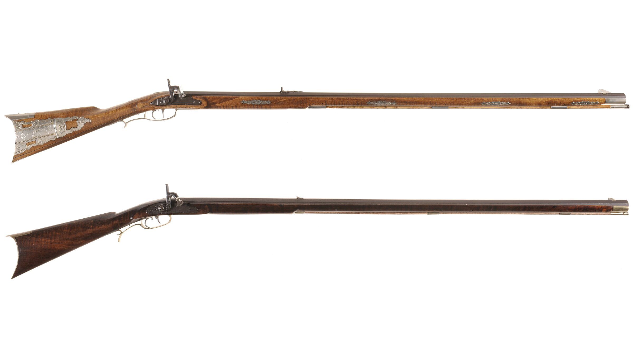 Two Percussion Mountain Rifles | Rock Island Auction