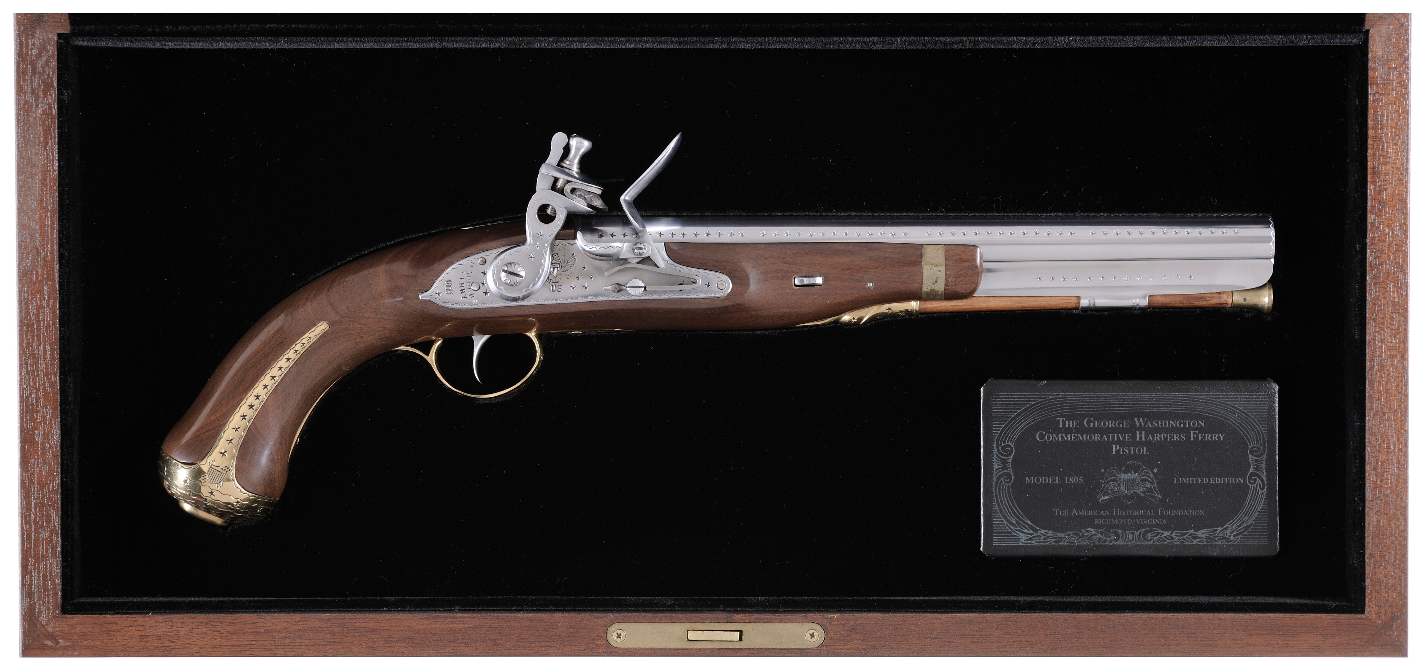 American Historical Foundation Harpers Ferry Model 1805 Pistol | Rock ...