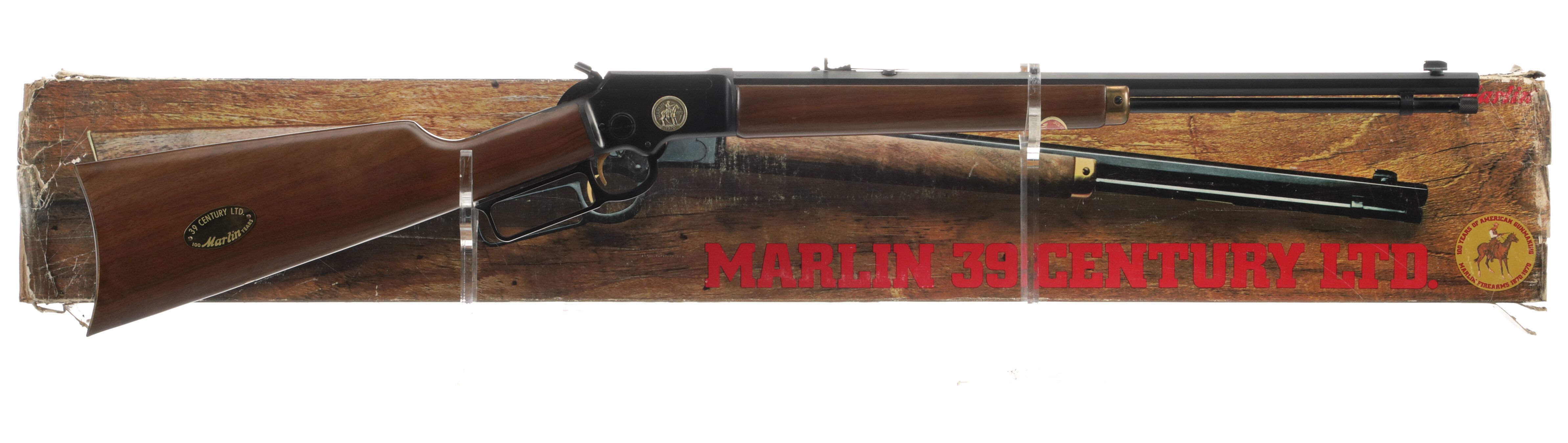 Marlin Model 39 Century Limited Lever Action Rifle with Box | Rock ...