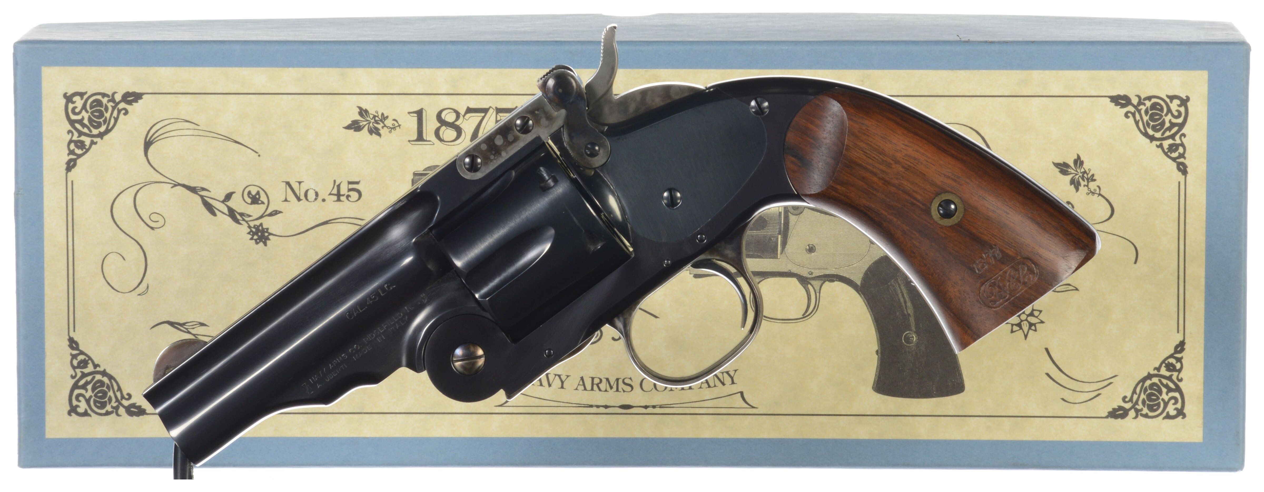 Navy Arms Hideout Model 1875 Schofield Revolver with Box | Rock Island ...