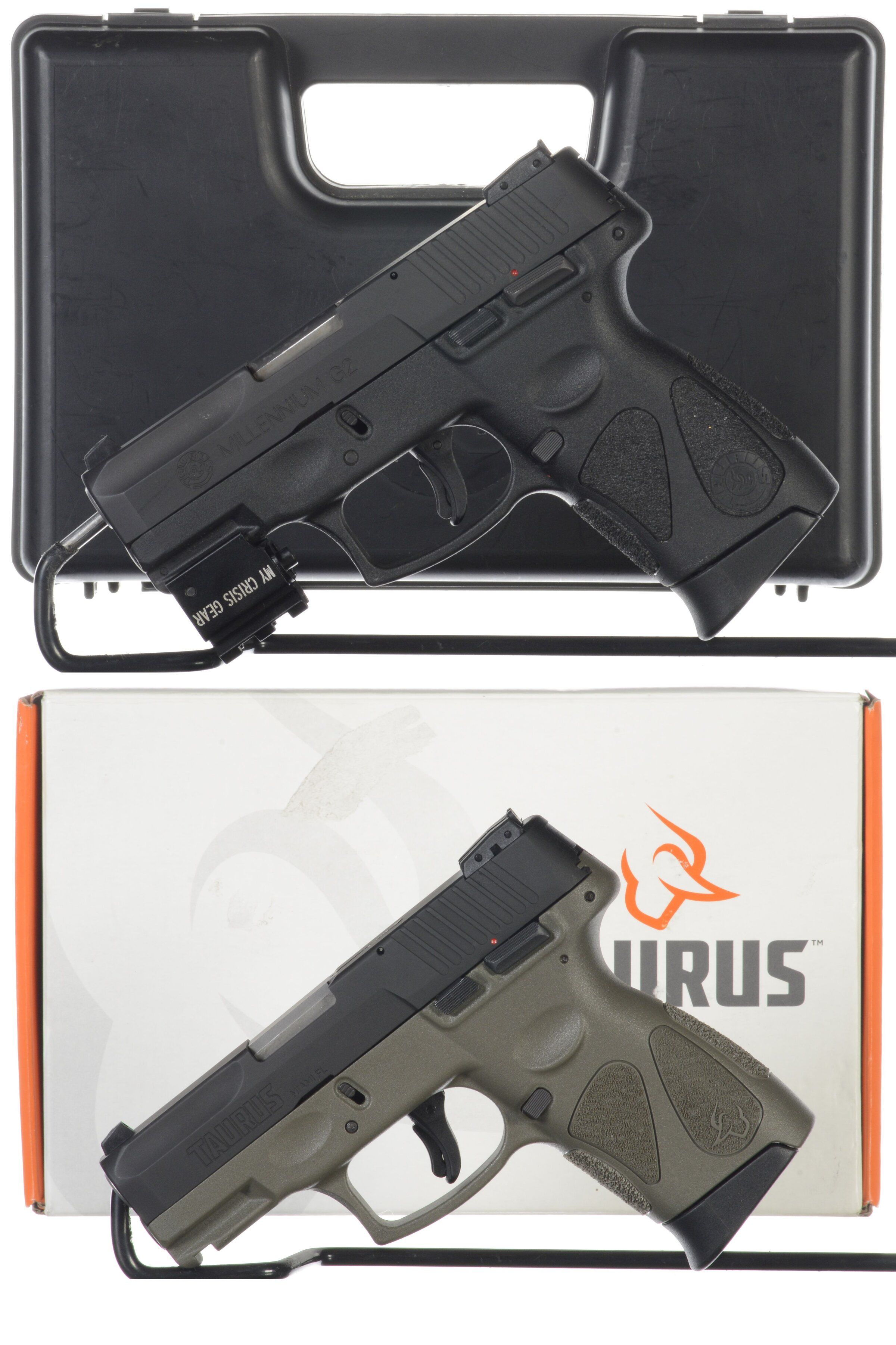 Two Taurus Semi-Automatic Pistols | Rock Island Auction