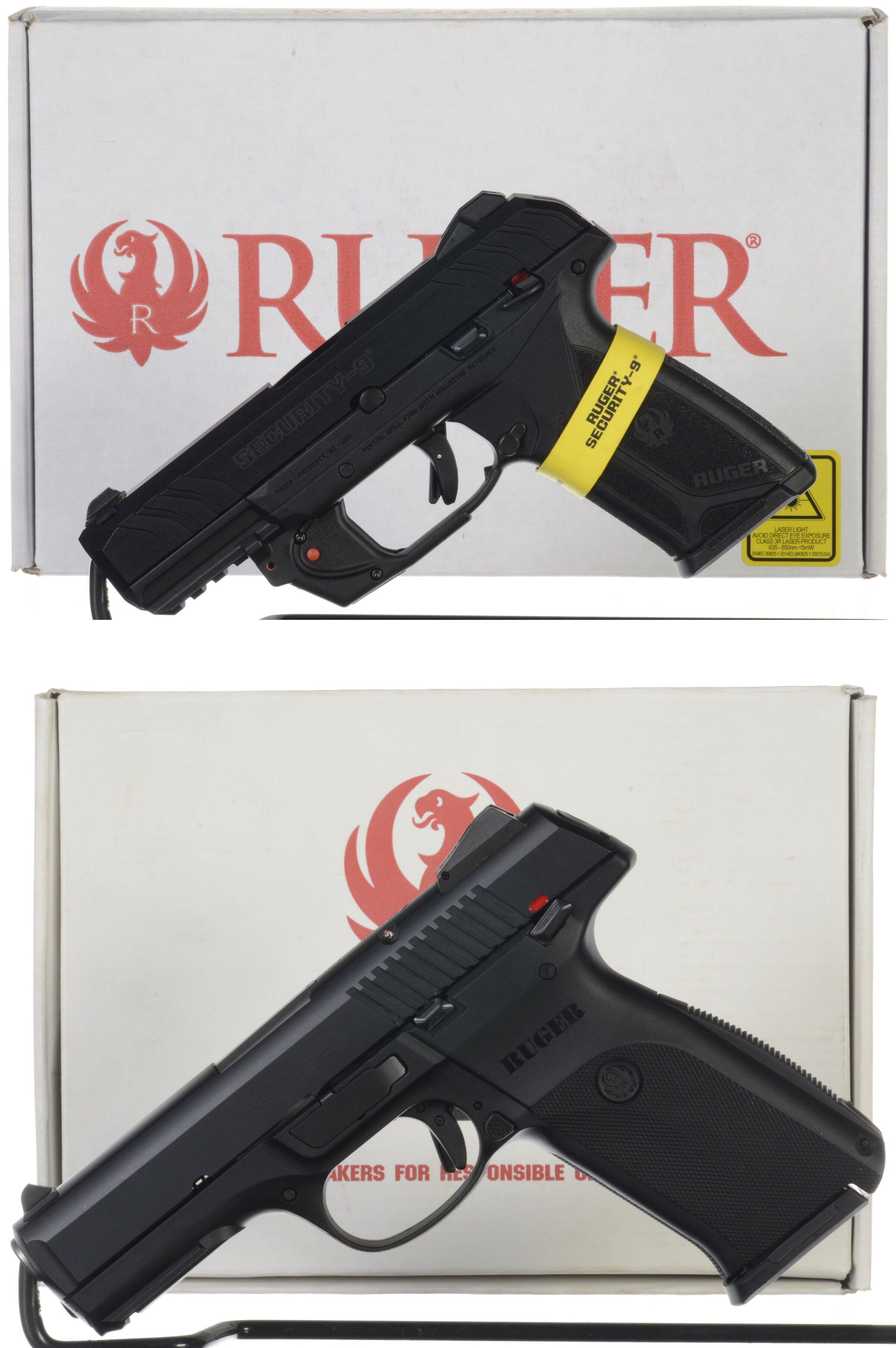 Two Ruger Semi-Automatic Pistols with Boxes | Rock Island Auction
