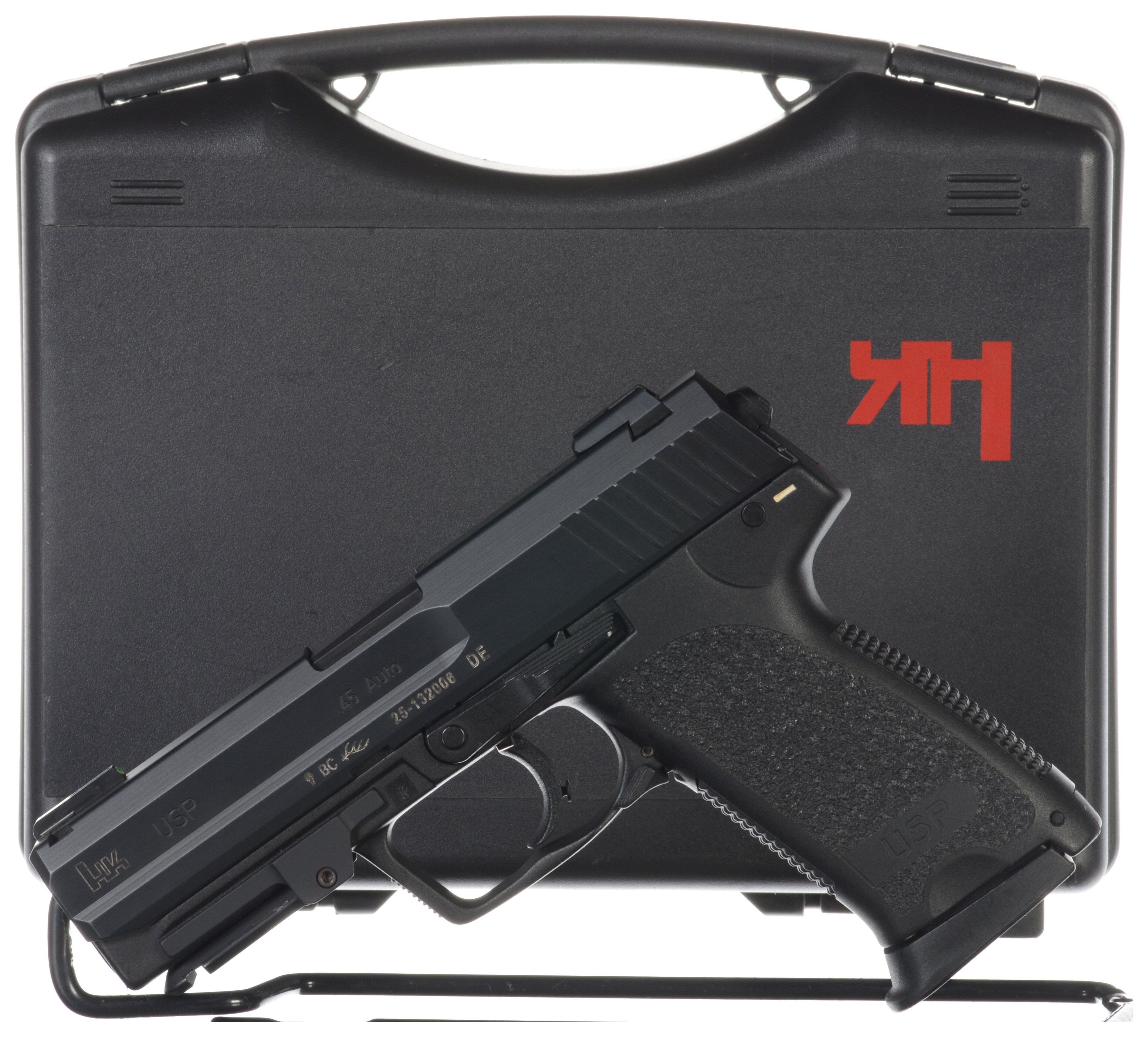 Heckler And Koch Usp Semi Automatic Pistol With Case Rock Island Auction