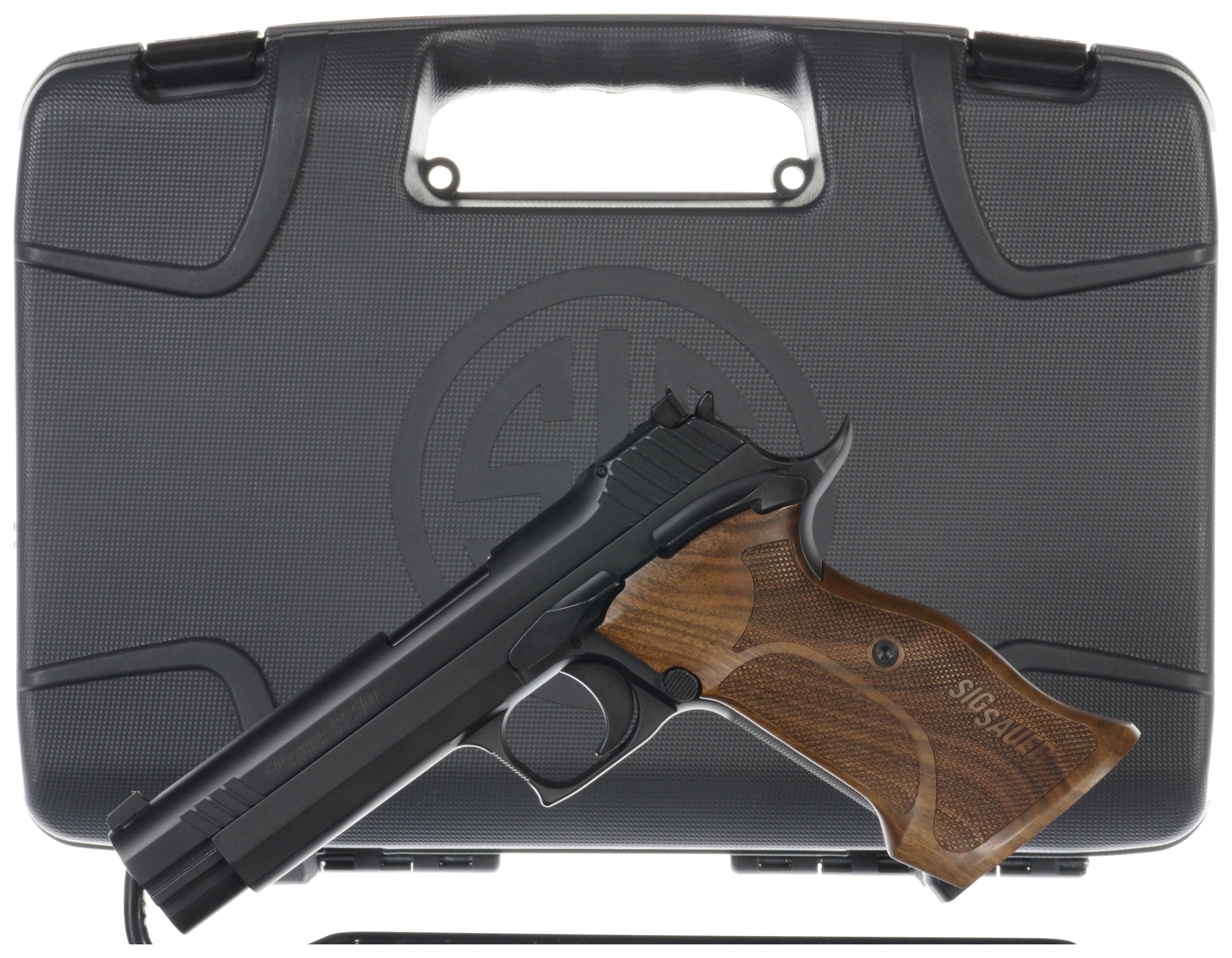 Sig Sauer P210 Target Semi-Automatic Pistol with Case | Rock Island Auction