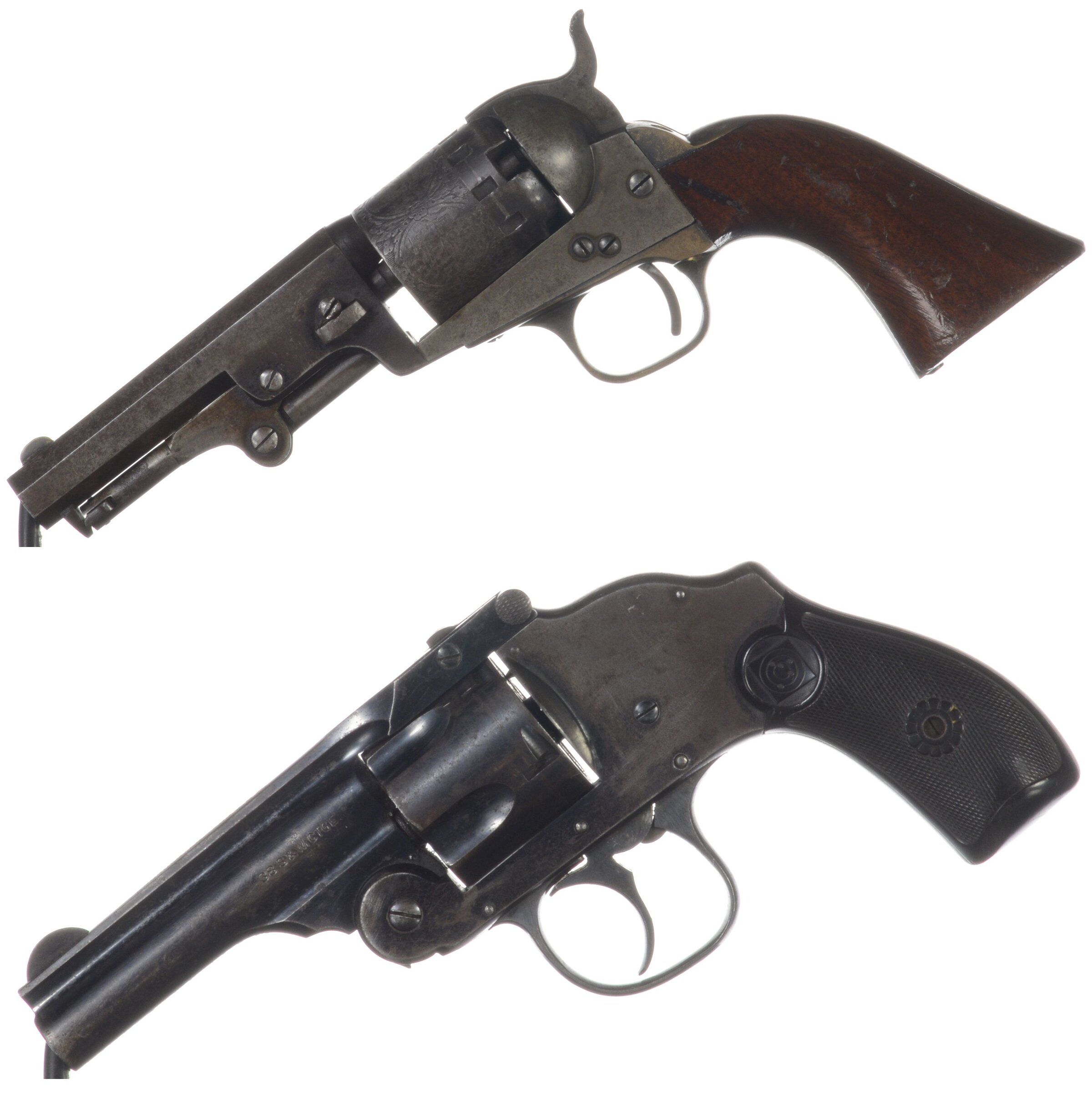 Two American Revolvers | Rock Island Auction