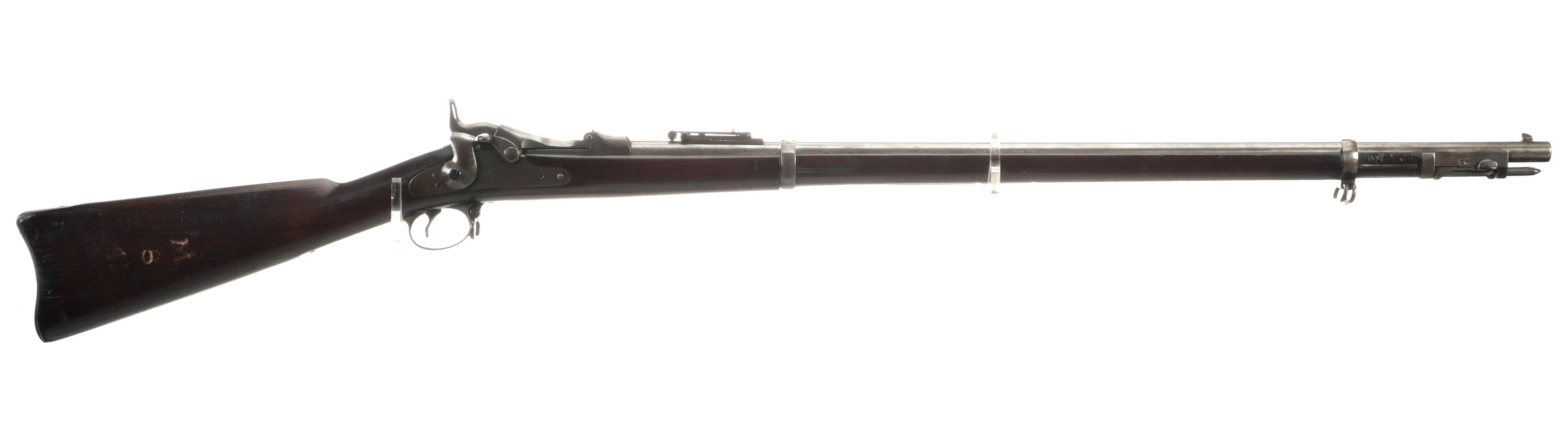 U.S. Springfield Model 1888 Trapdoor Rifle with Rod Bayonet | Rock ...
