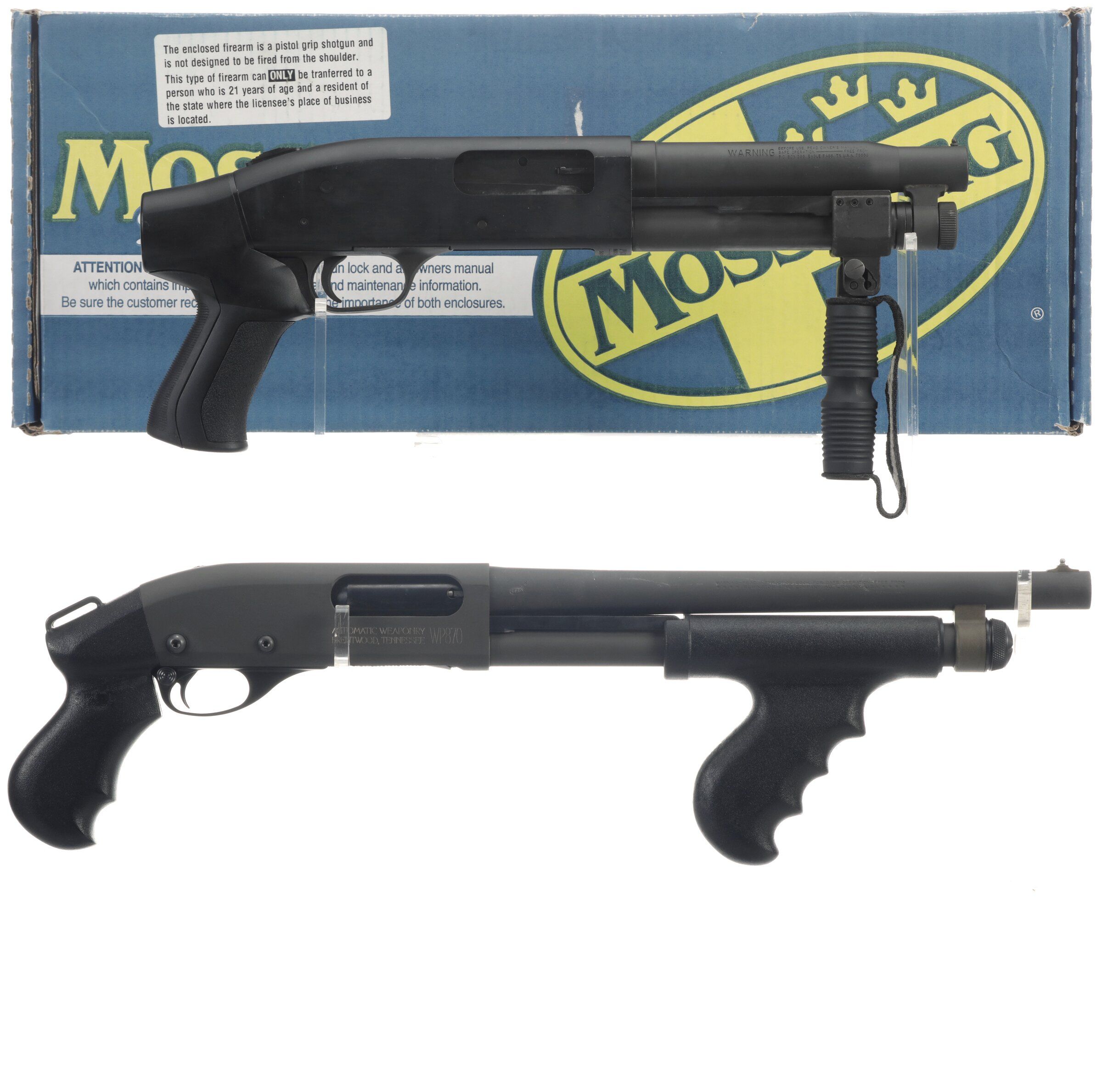 Two Slide Action Class III/NFA AOWs | Rock Island Auction