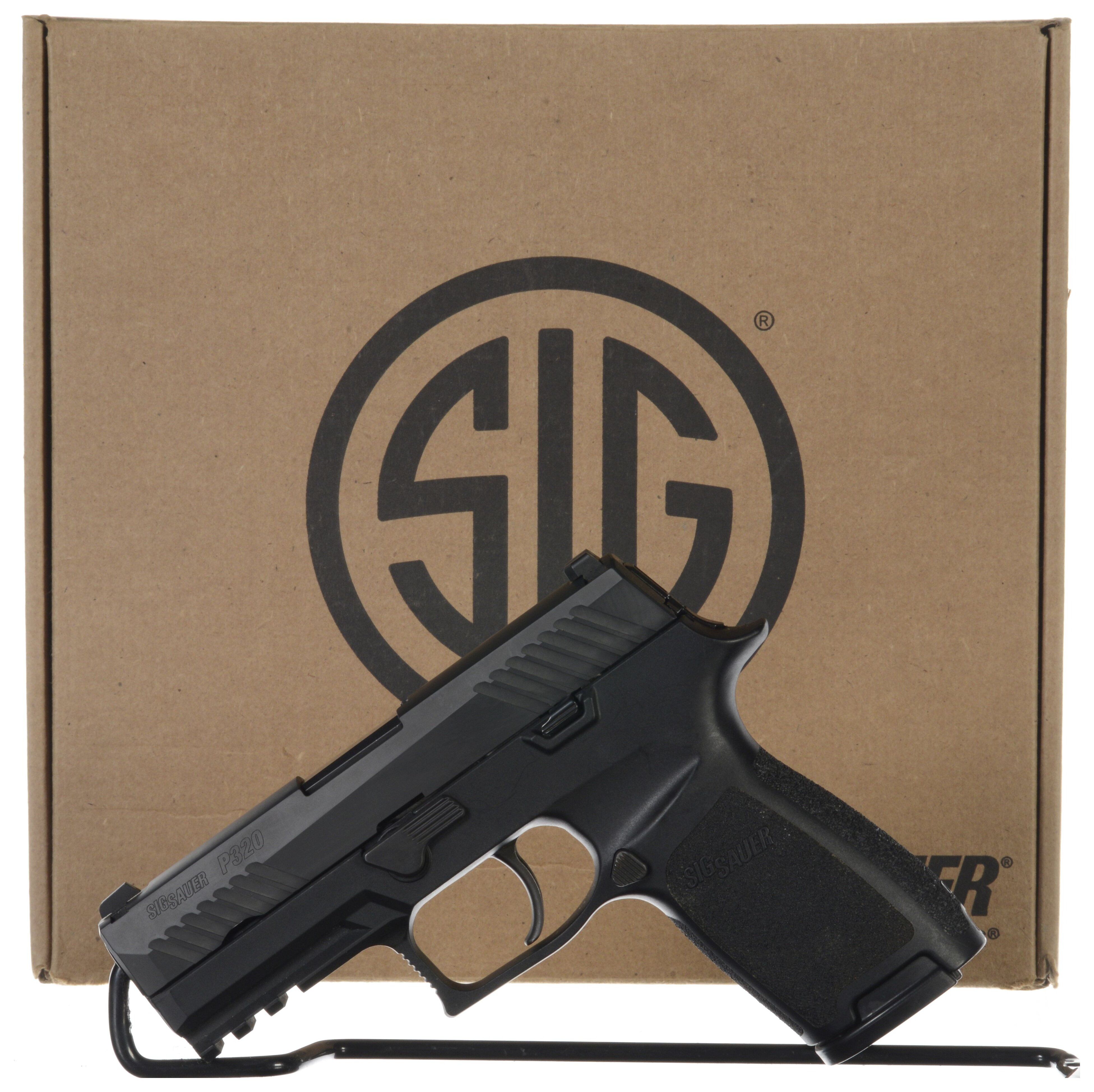 Sig Sauer P320 Semi Automatic Pistol With Box Rock Island Auction