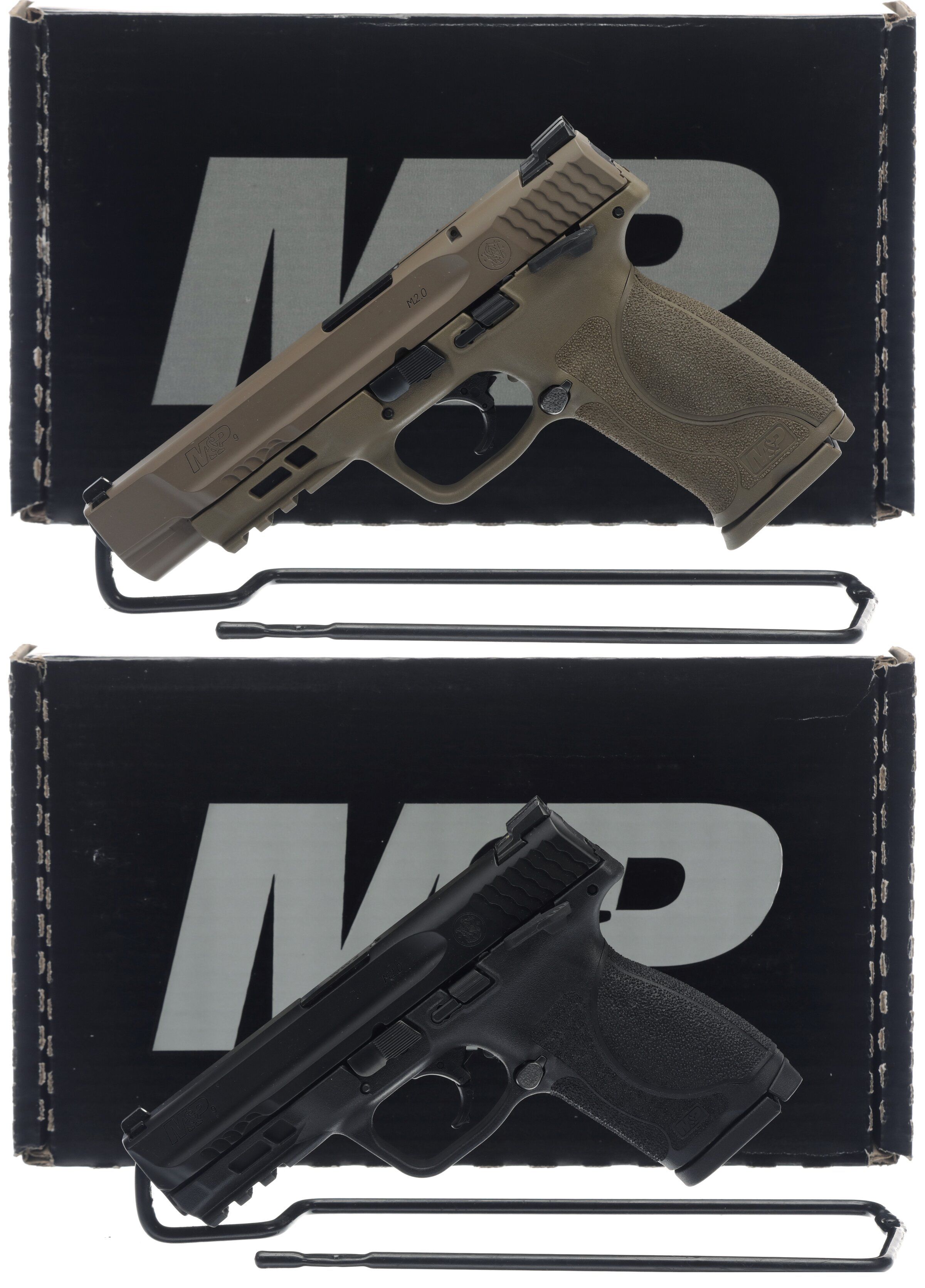 Two Smith & Wesson M&P9 M2.0 Semi-Automatic Pistols with Boxes | Rock ...