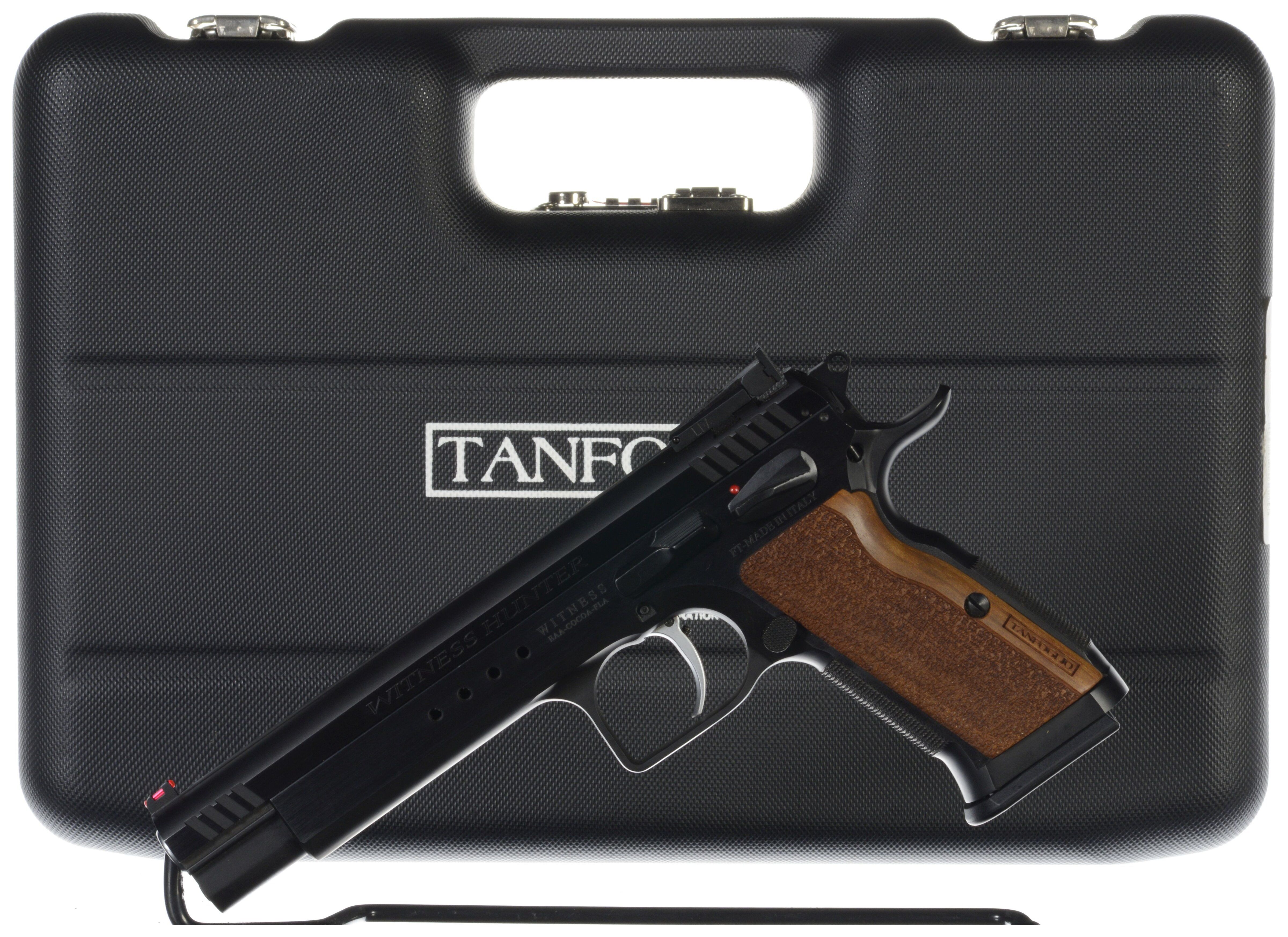 Tanfoglio Witness Hunter Semi-Automatic Pistol with Case | Rock Island ...