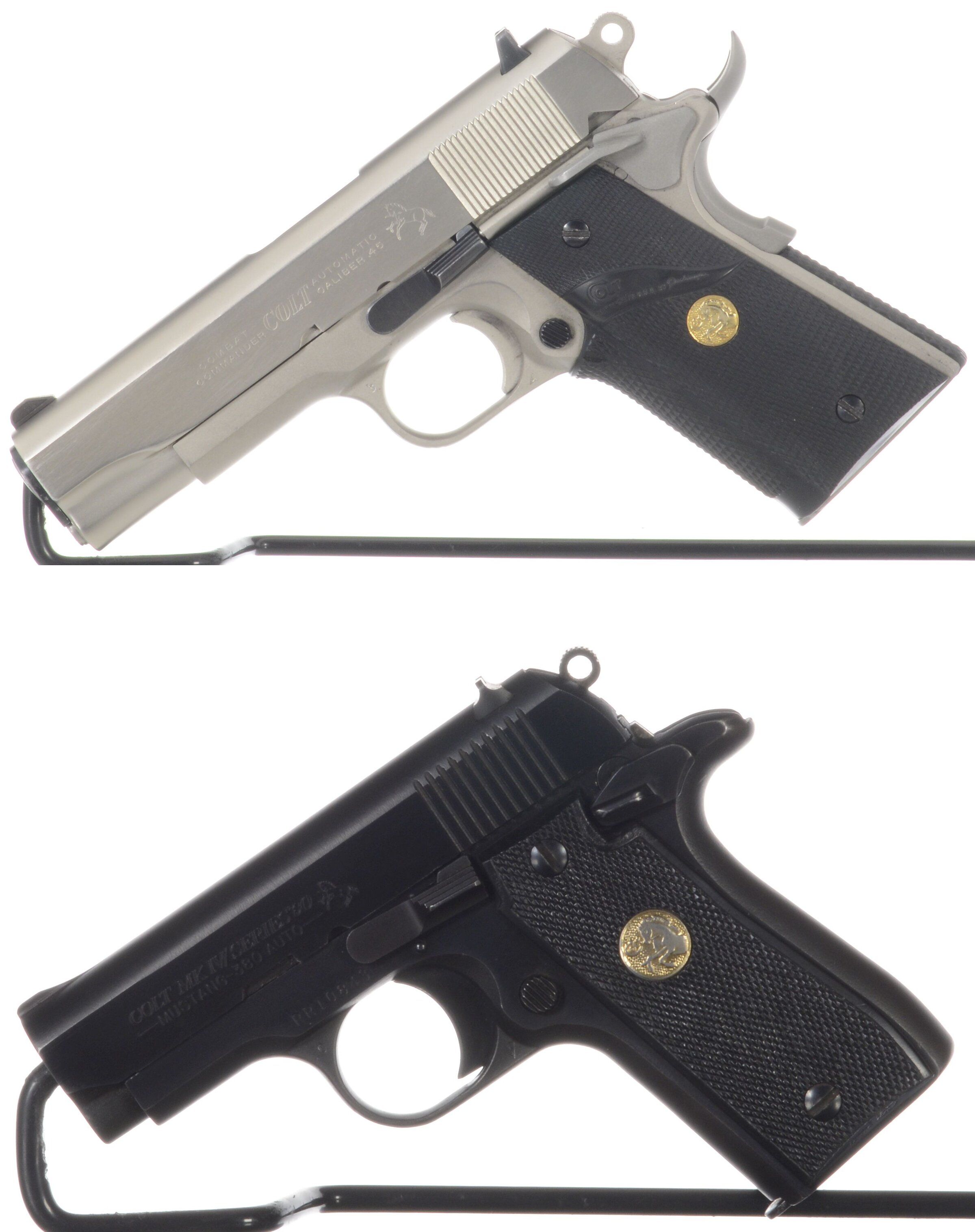 Two Colt Semi-Automatic Pistols | Rock Island Auction