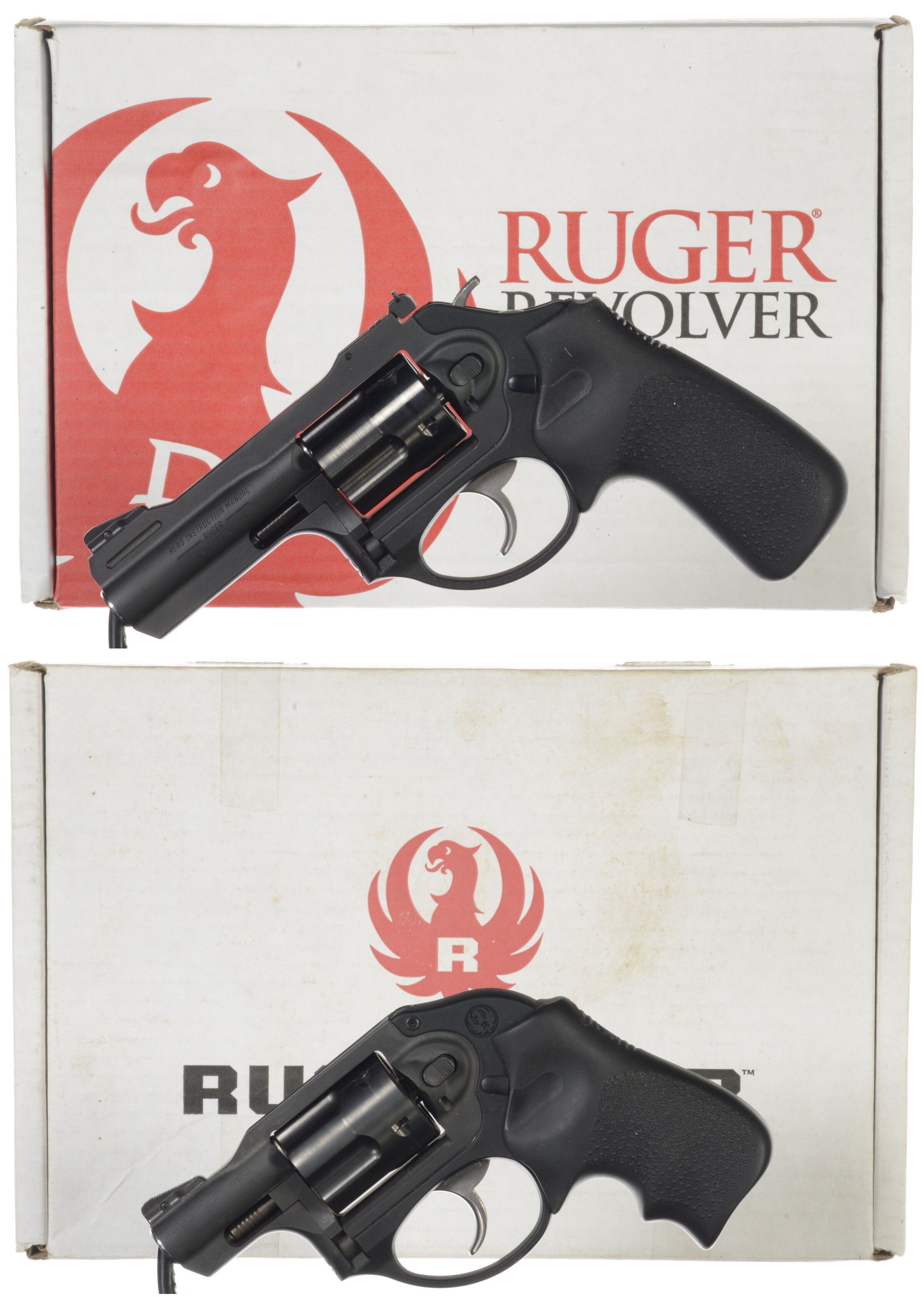 Two Ruger LCR Double Action Revolvers with Boxes | Rock Island Auction