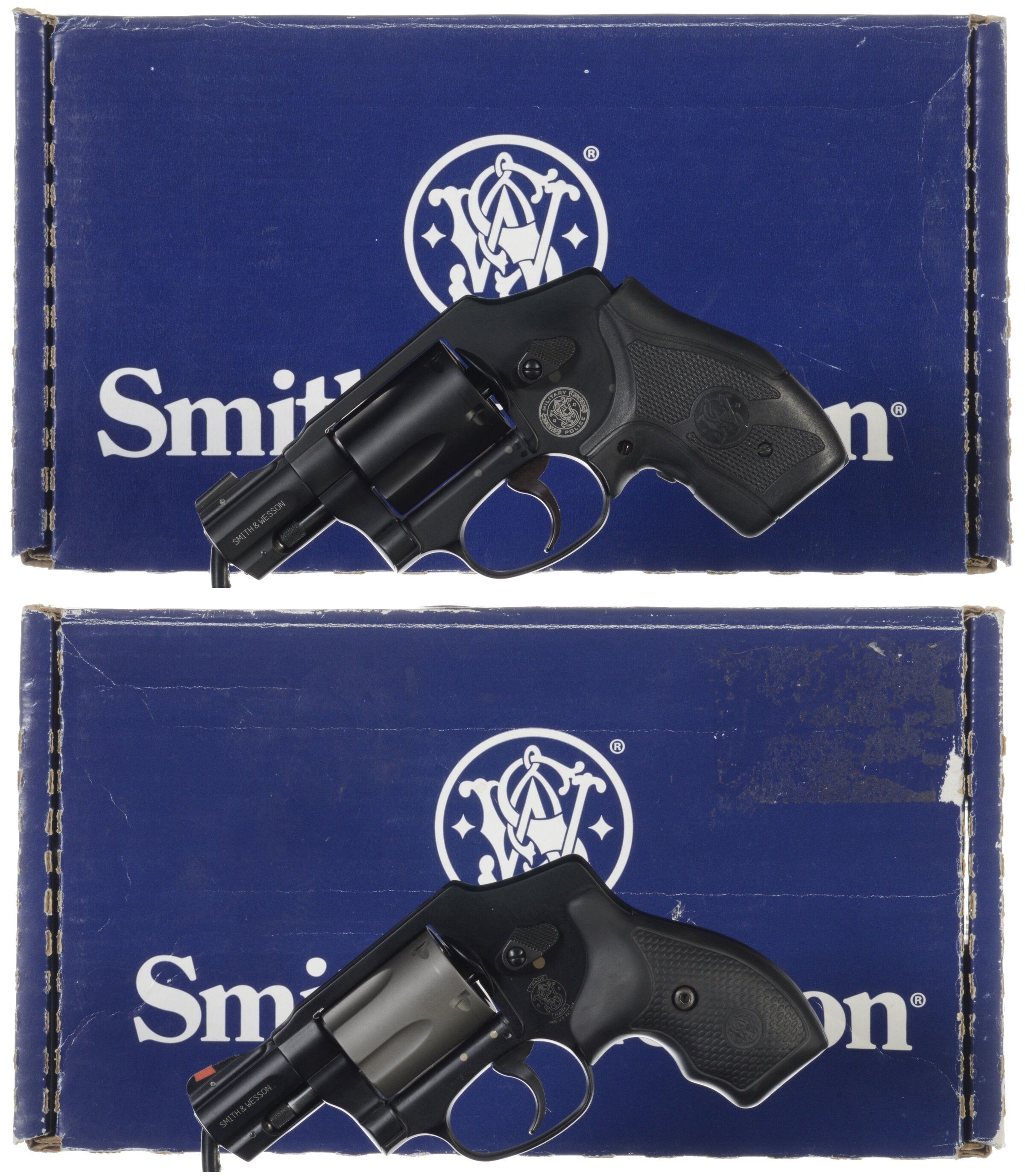 Two Smith & Wesson Double Action Revolvers with Boxes | Rock Island Auction