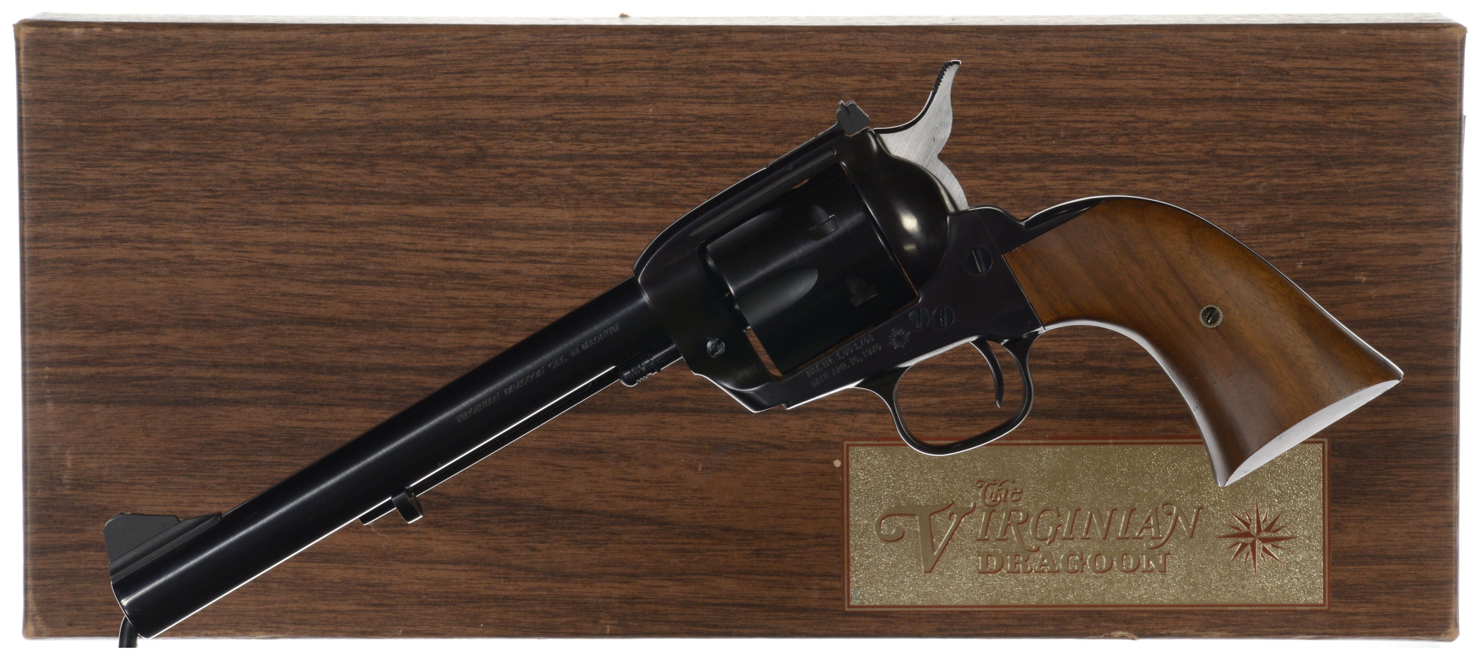 Interarms Virginian Dragoon Single Action Revolver with Box | Rock ...