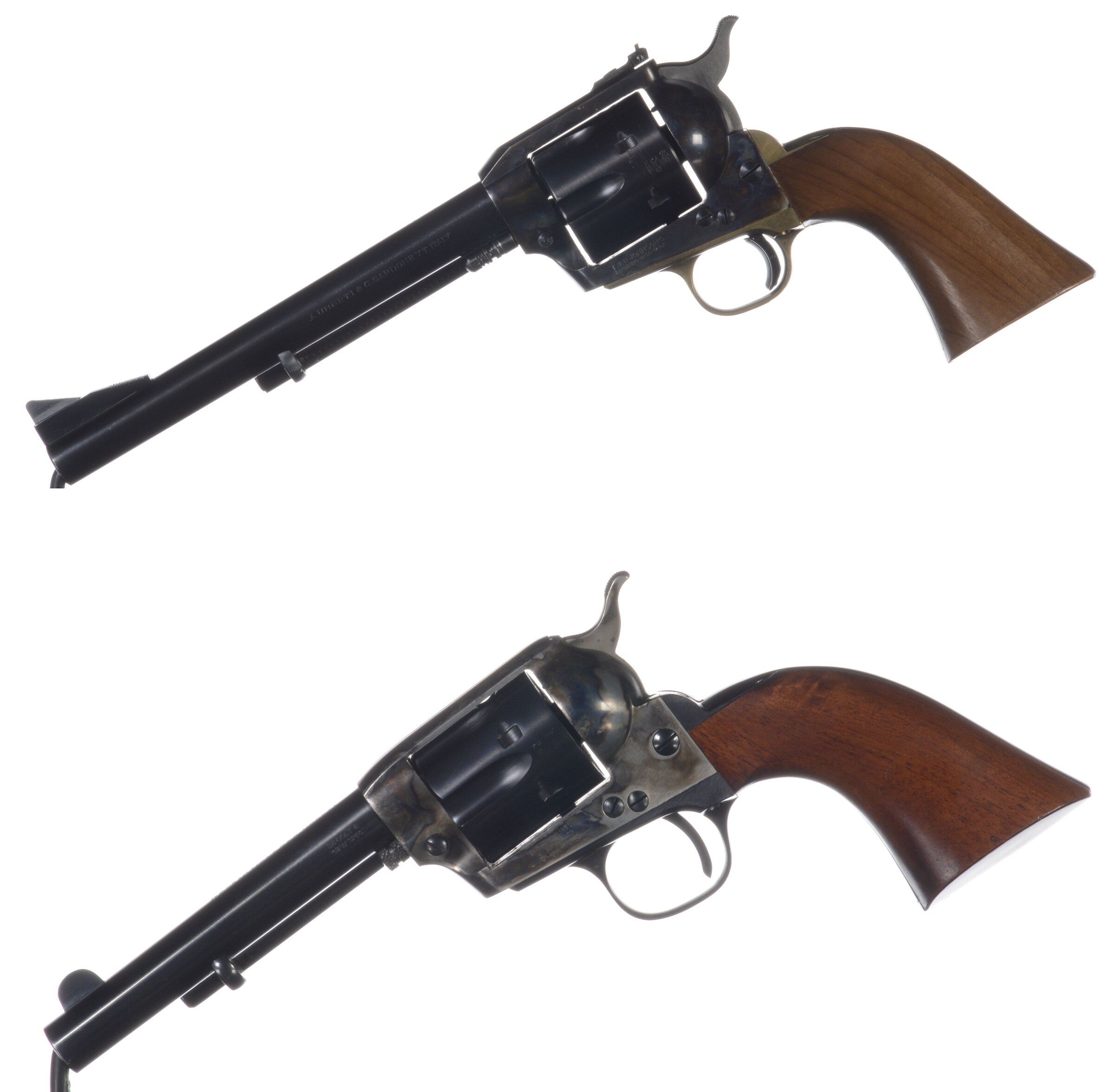 Two Uberti Single Action Revolvers | Rock Island Auction