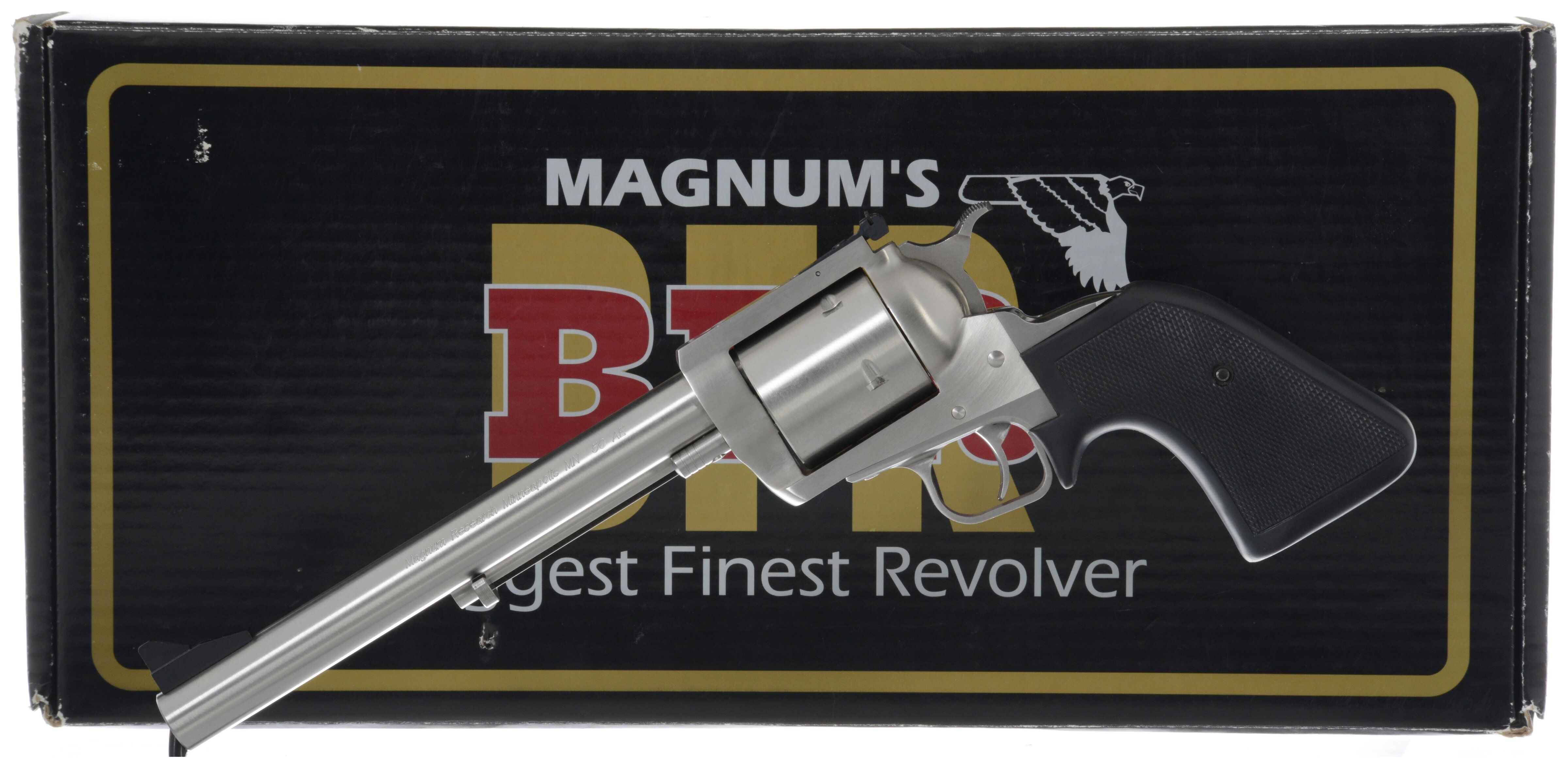 Magnum Research Model BFR Single Action Revolver with Box | Rock Island ...