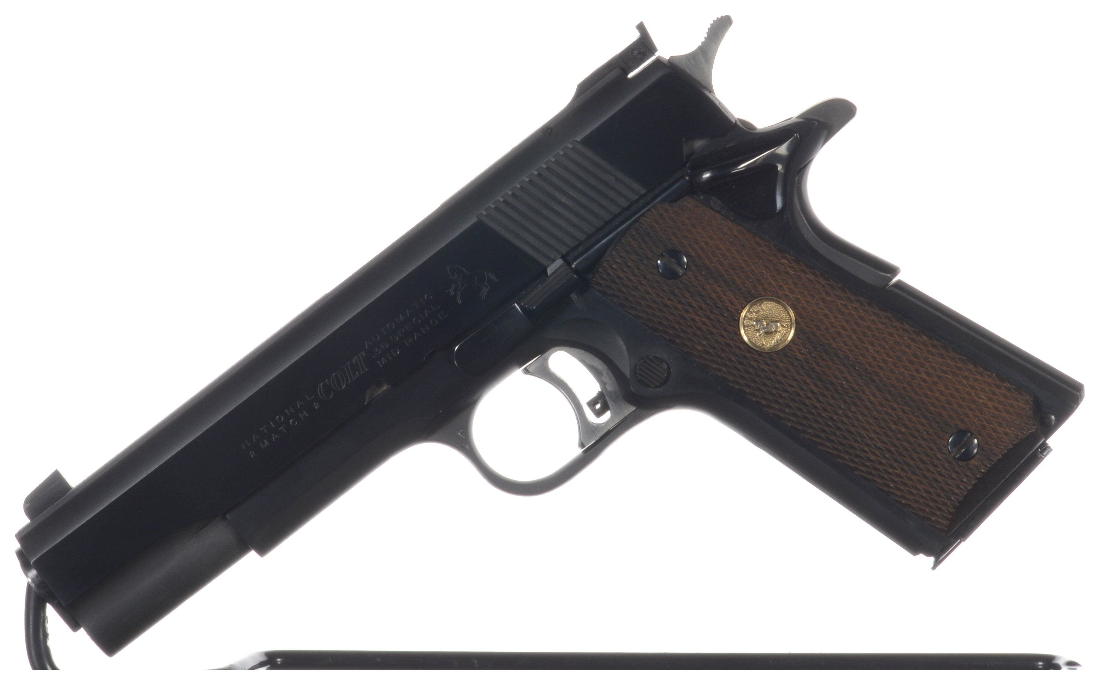 Colt National Match .38 Special Mid Range Semi-Automatic Pistol | Rock ...