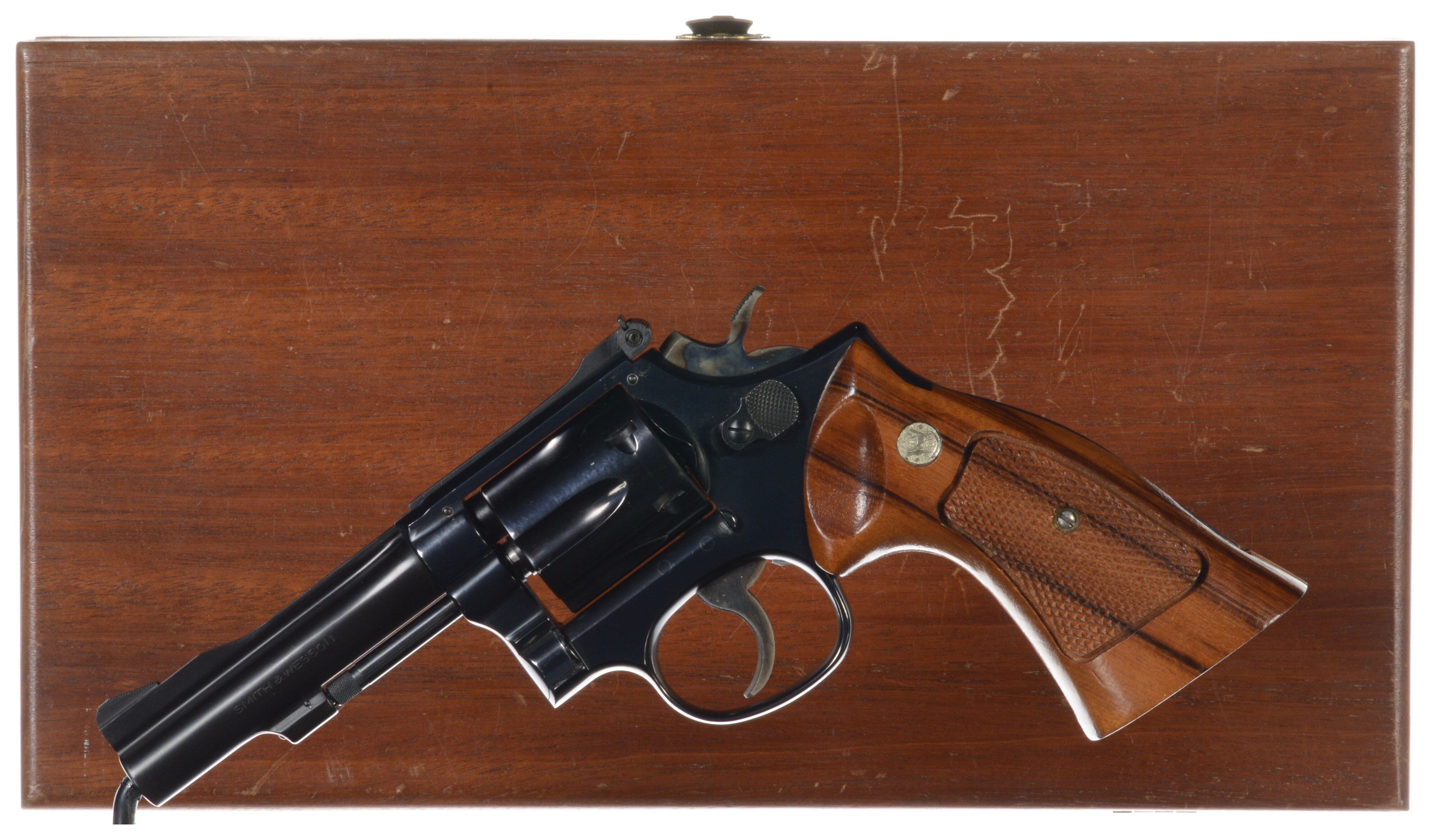 Smith & Wesson Model 48-4 Double Action Revolver with Case | Rock ...