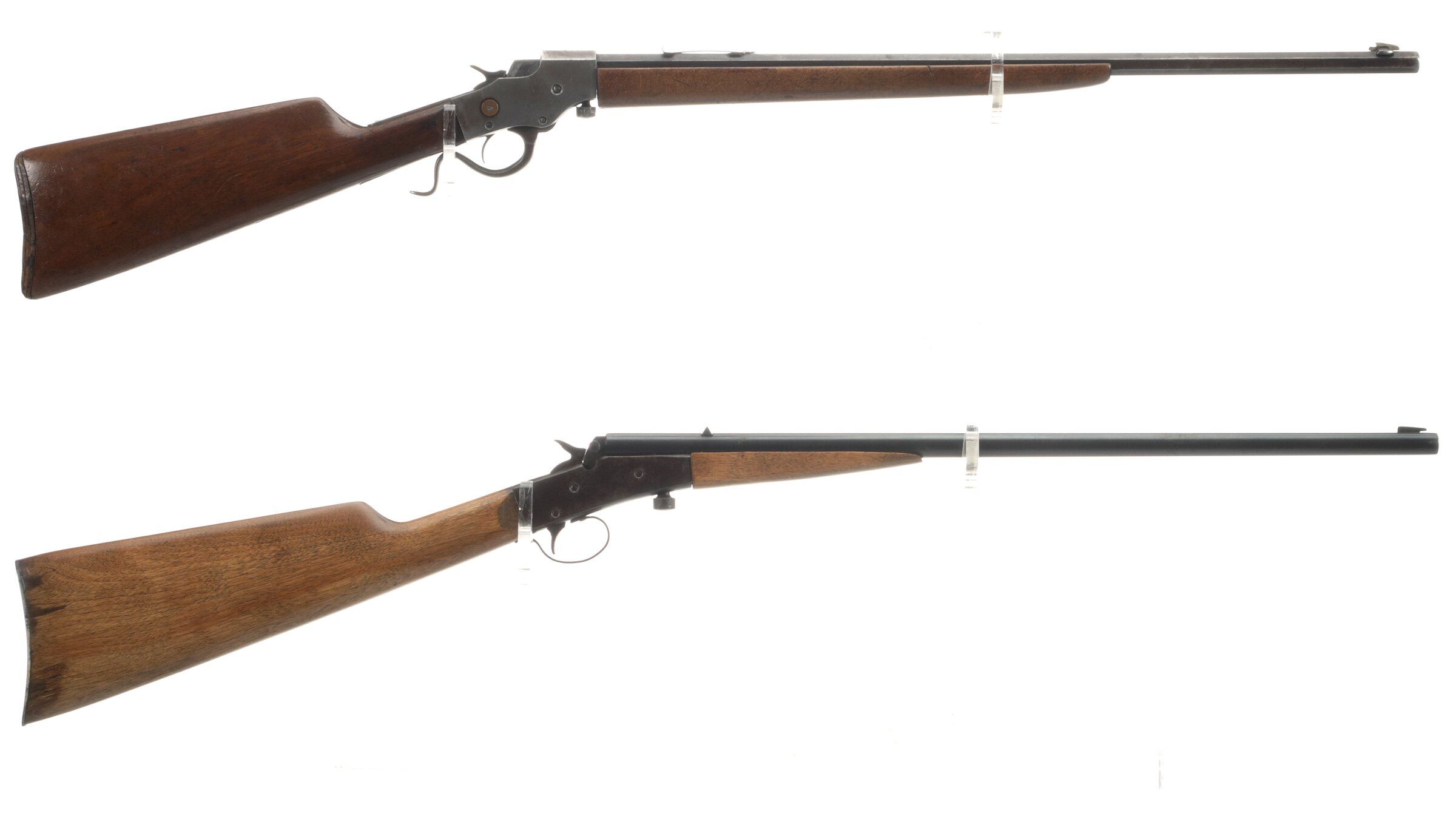 Two Stevens Single Shot Rifles | Rock Island Auction